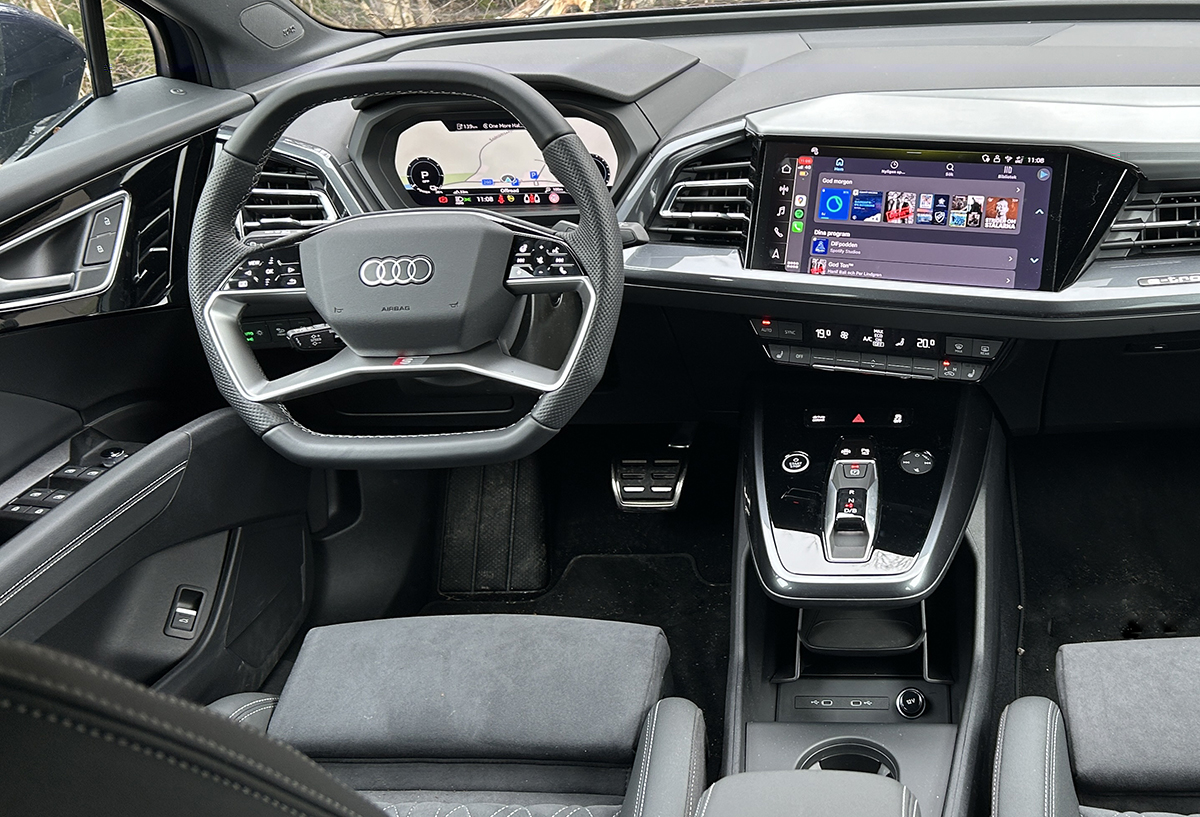 Test: Audi Q4 45 e-tron quattro – uppdaterad elbil håller fortfarande ...