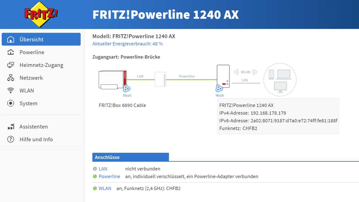 AVM Fritz Powerline 1240 AX WLAN Set im Test: Bringt Internet in die ...