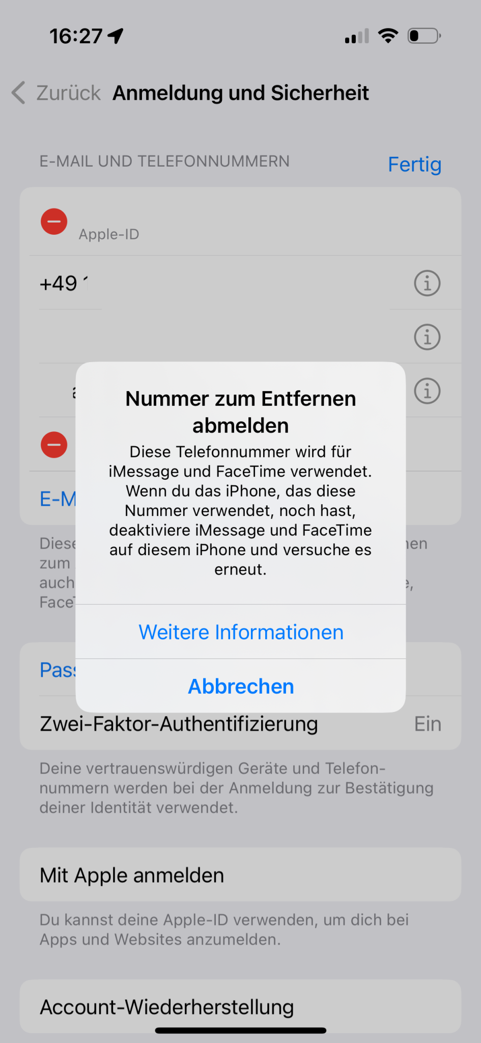 Wie Sie die Telefonnummer Ihrer Apple-ID auf dem iPhone ändern - Macwelt