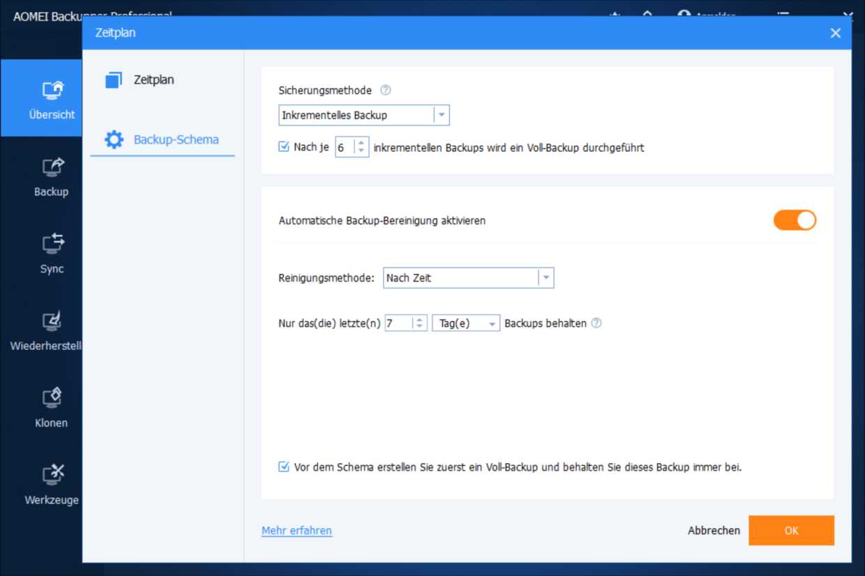 Aomei Backupper Pro 7.42 im Test: All-in-One-Backup – auch mit Online ...