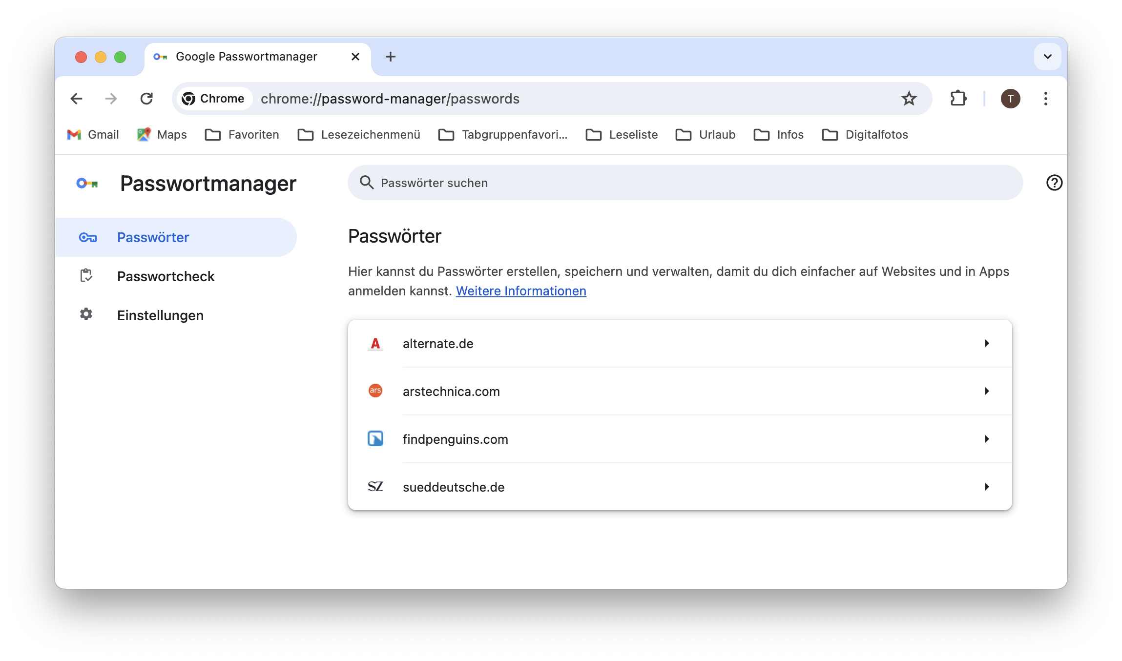 So verwalten Sie Passwörter in Chrome, Edge und Firefox - Macwelt