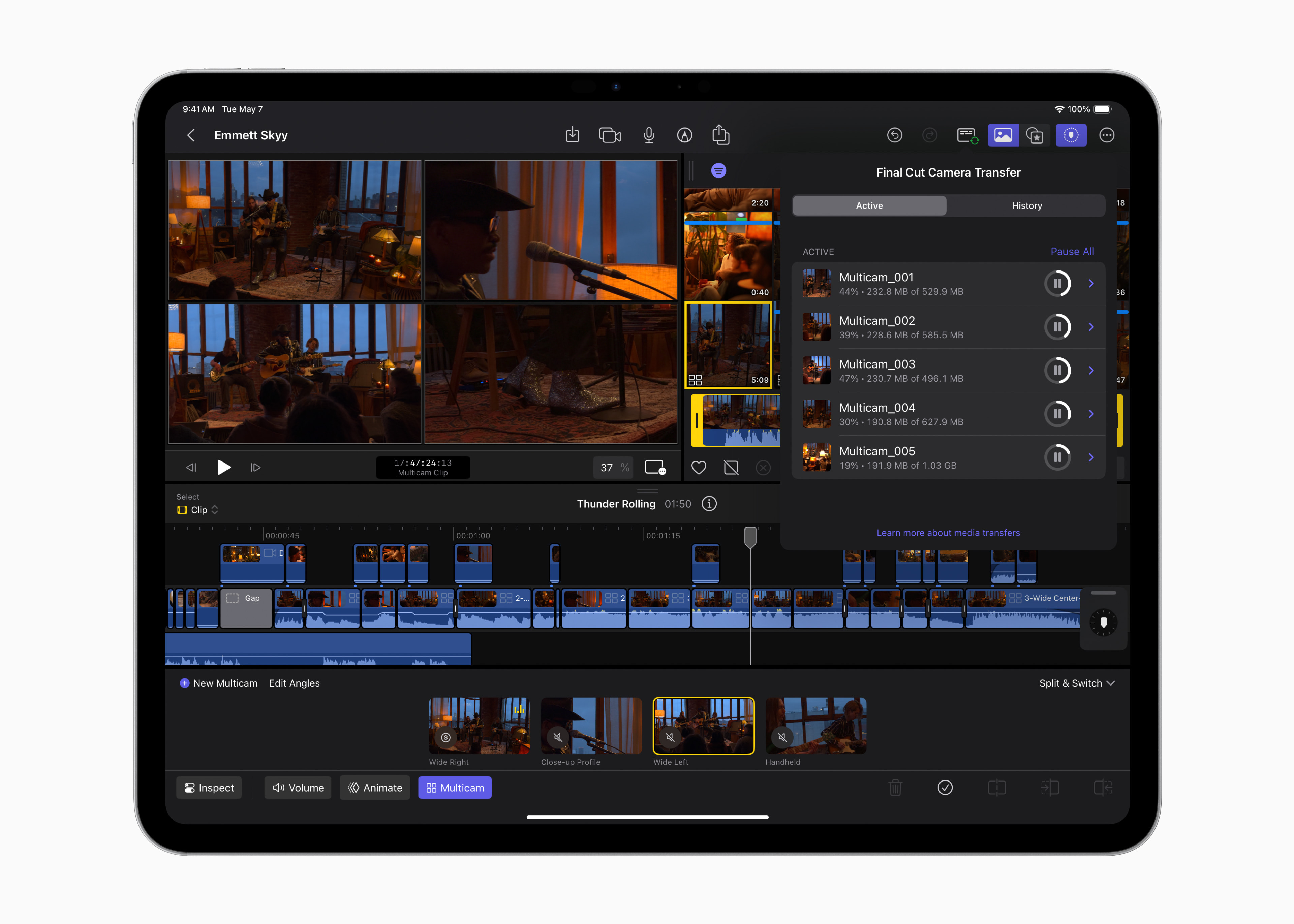 Final Cut Pro: Live Multicam auf dem iPad - Macwelt