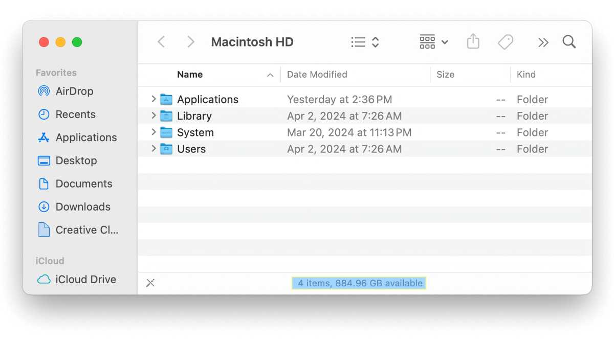 How to check a Mac's free hard drive space | Macworld