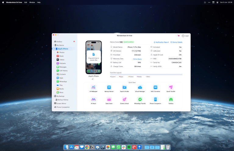 Dr. Fone Data Recovery review | Macworld