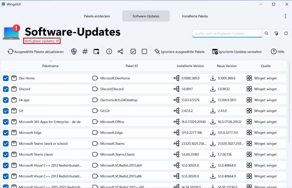 So automatisieren Sie unter Windows Software-Updates - PC-WELT