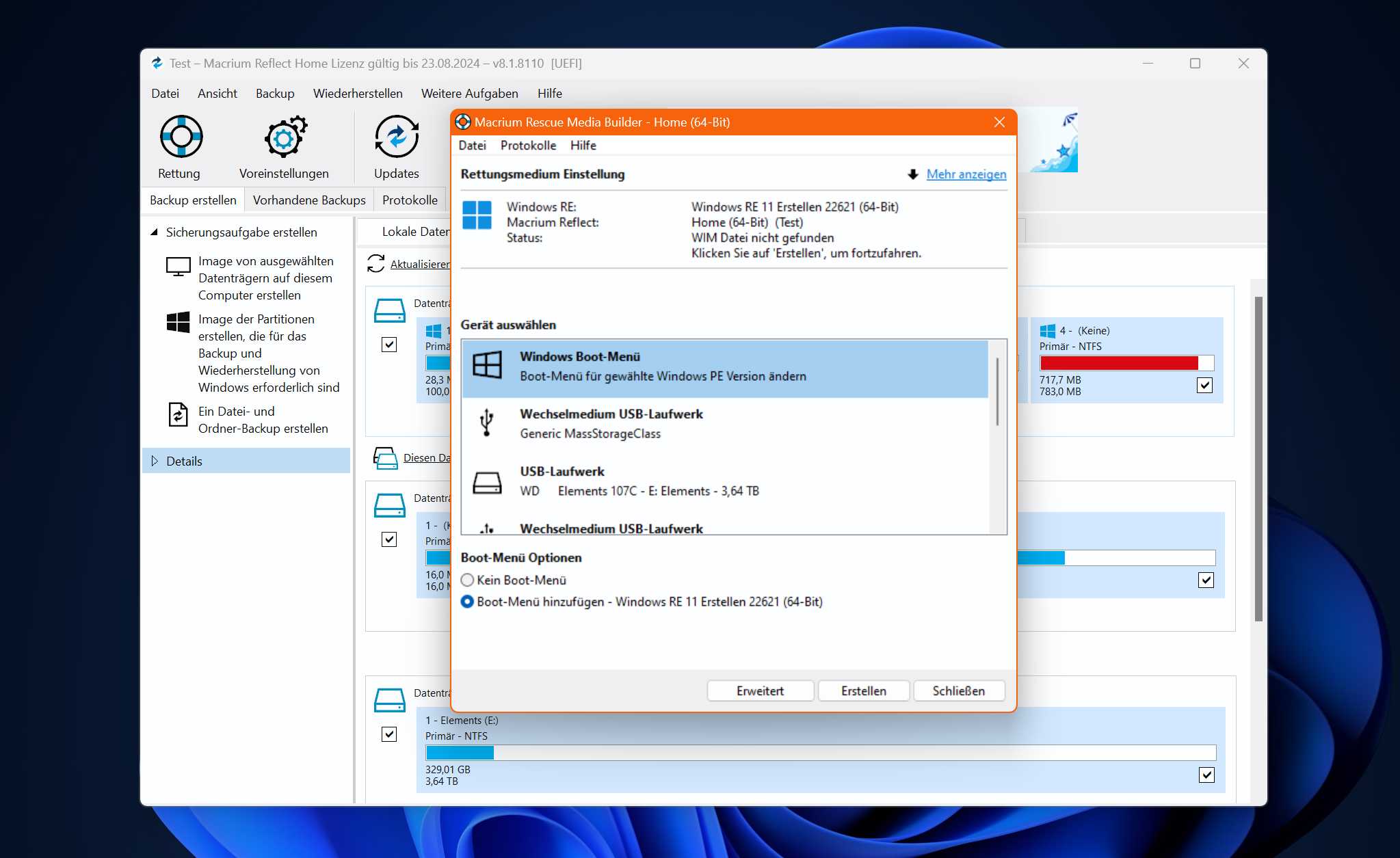 Macrium Reflect Home 8 im Test: Ein starkes Imaging- und Backup ...