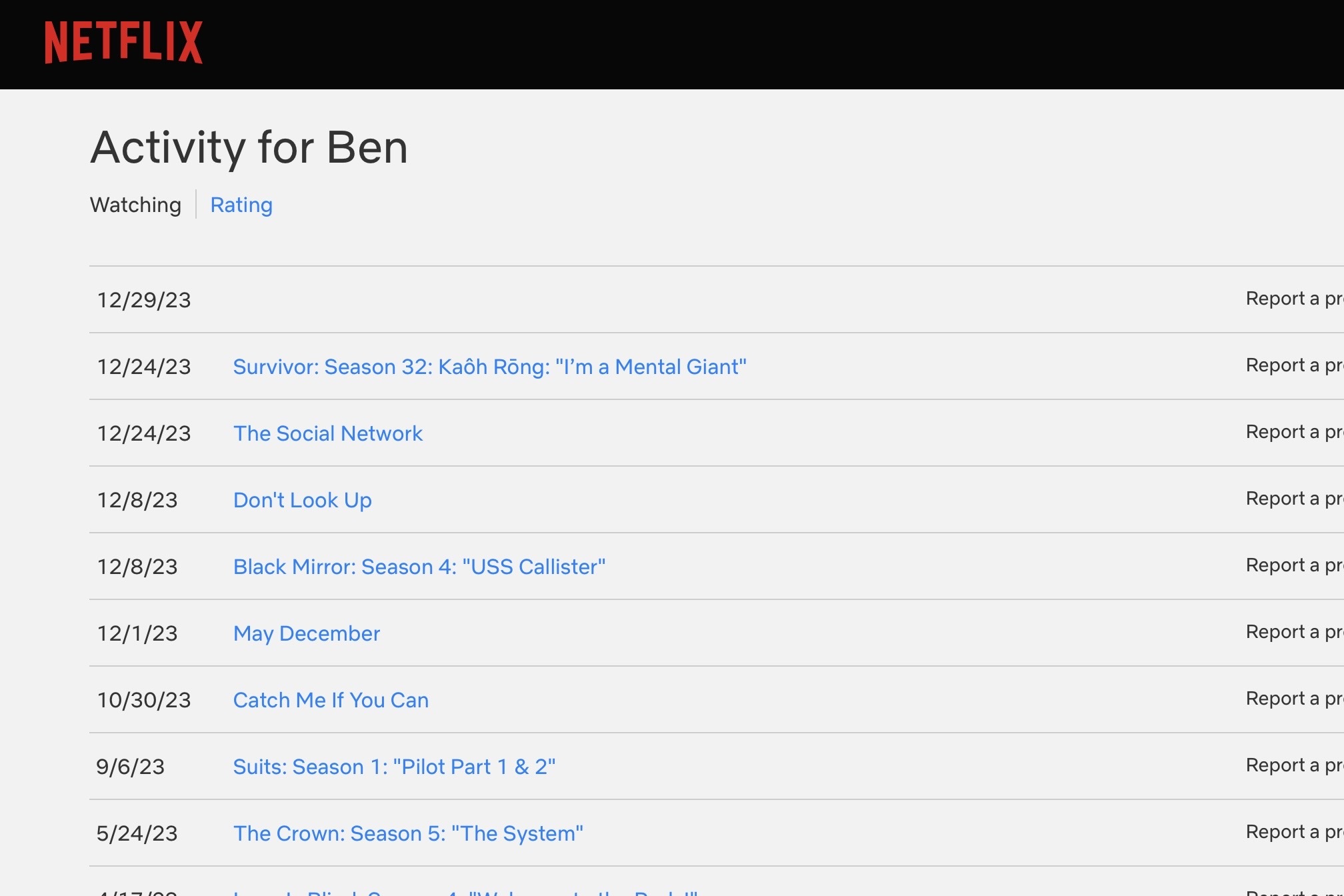 Here’S How To Find Your Netflix Viewing History – PCETSK