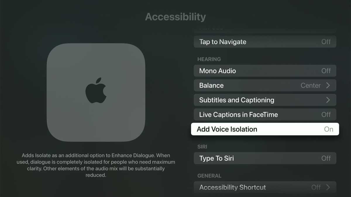 I upgraded to the latest Apple TV 4K just to make dialogue clearer ...