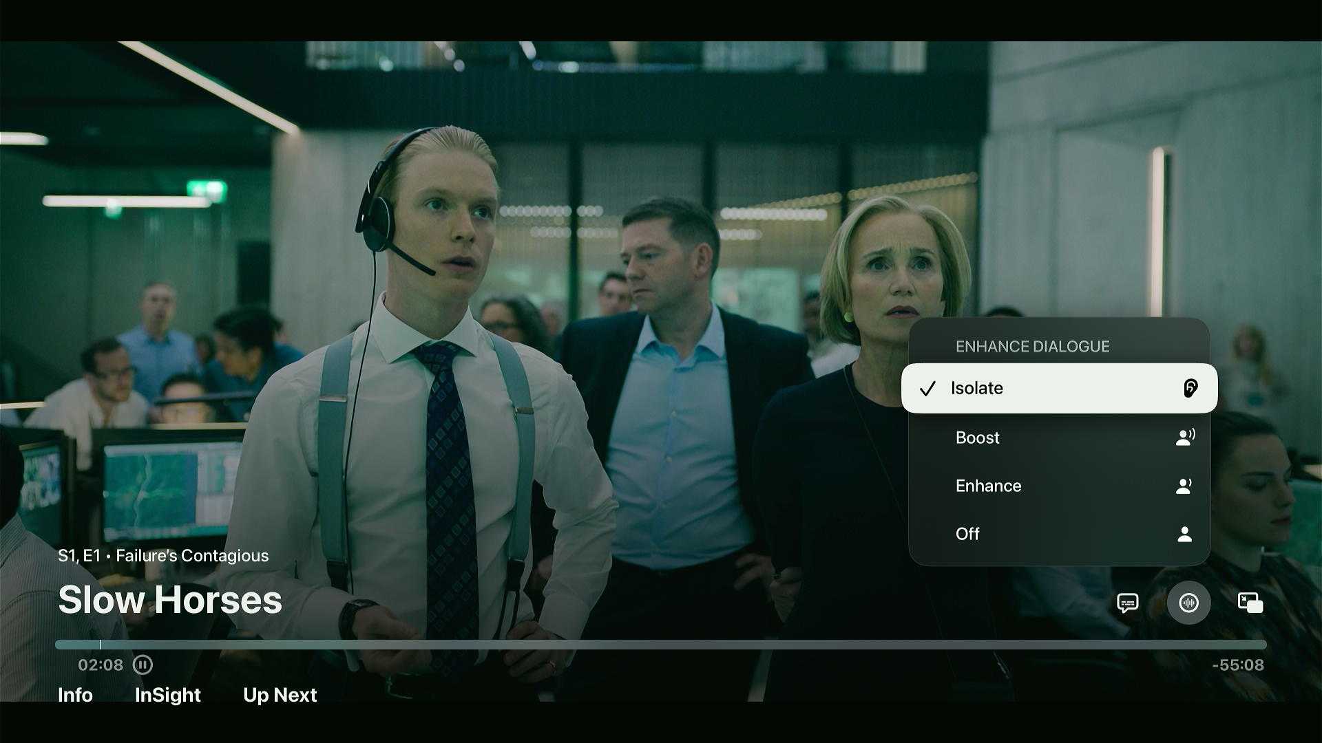 I upgraded to the latest Apple TV 4K just to make dialogue clearer ...