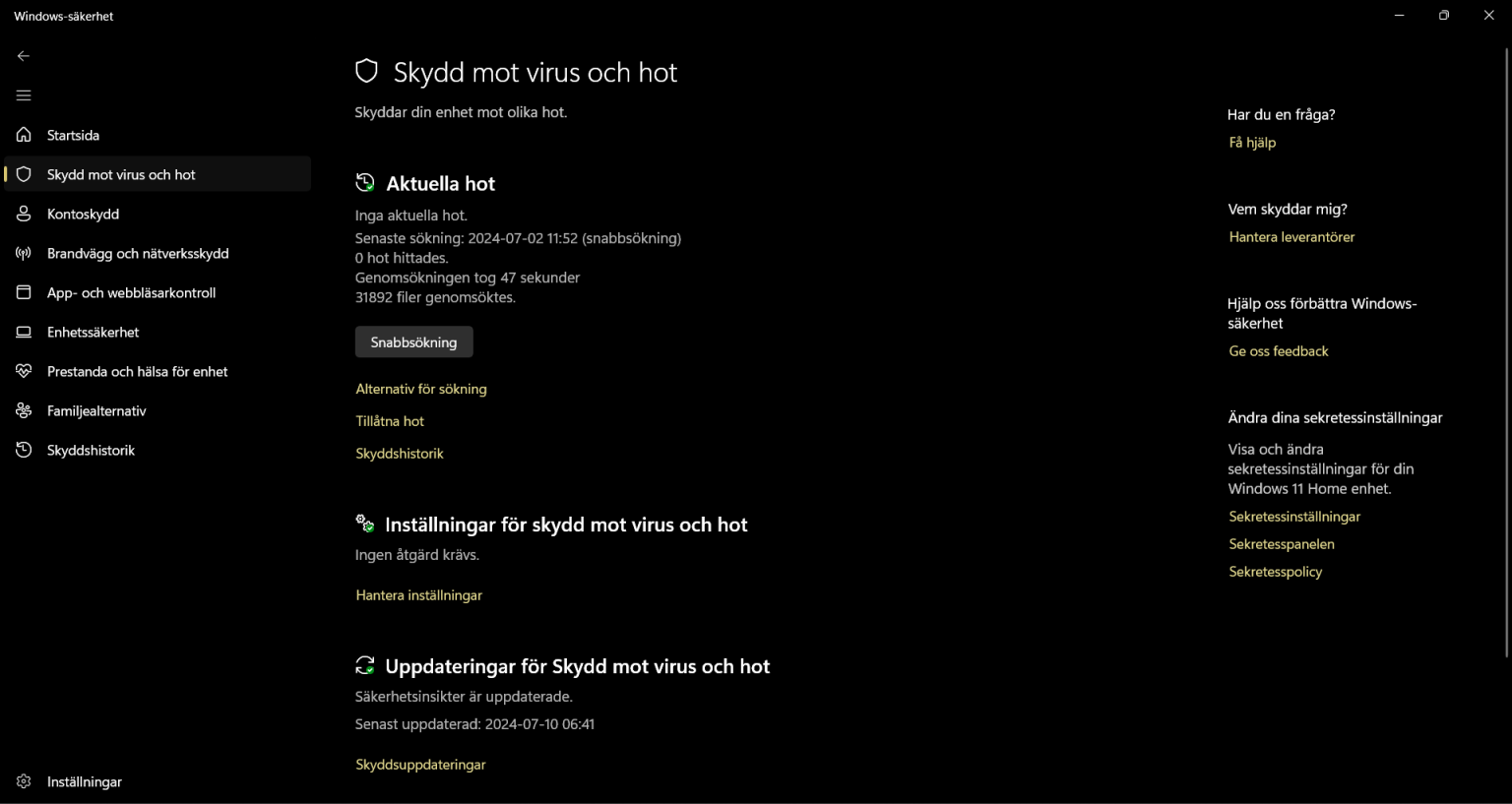 Hur bra är det inbyggda antivirusprogrammet i Windows 11? - PCforAlla