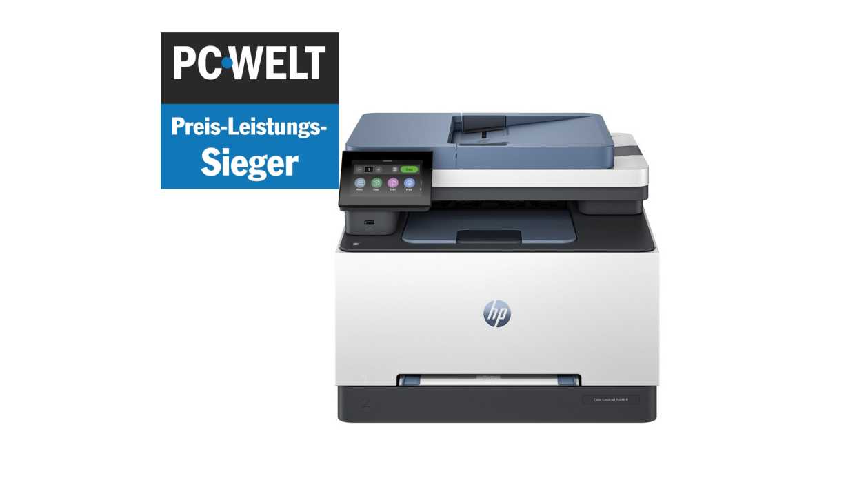 Büro-Drucker mit Dual-Scanner im Test: HP Color Laserjet Pro MFP ...