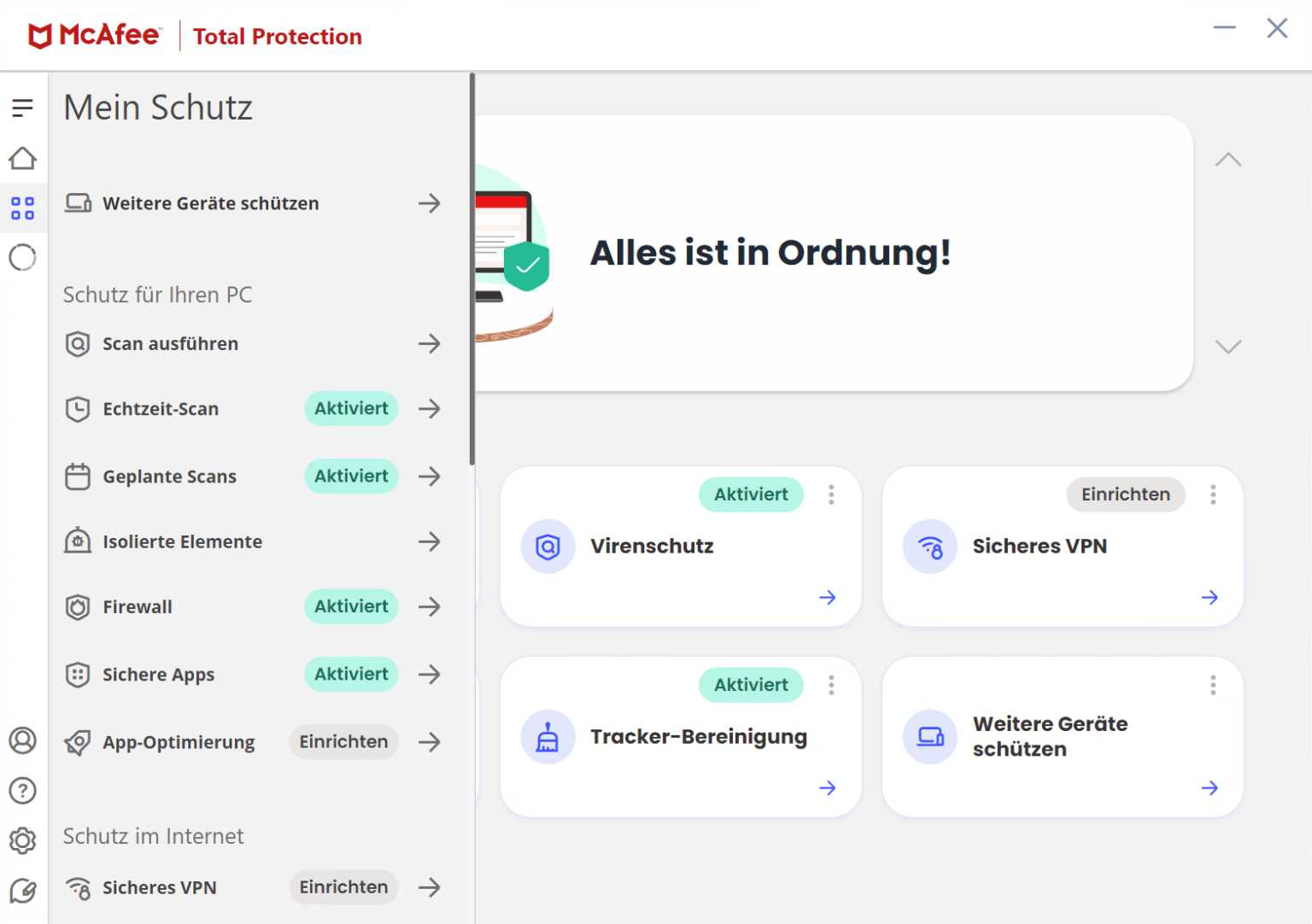 McAfee Total Protection 2024 im Test: Höchste Sicherheit, aber auch ...