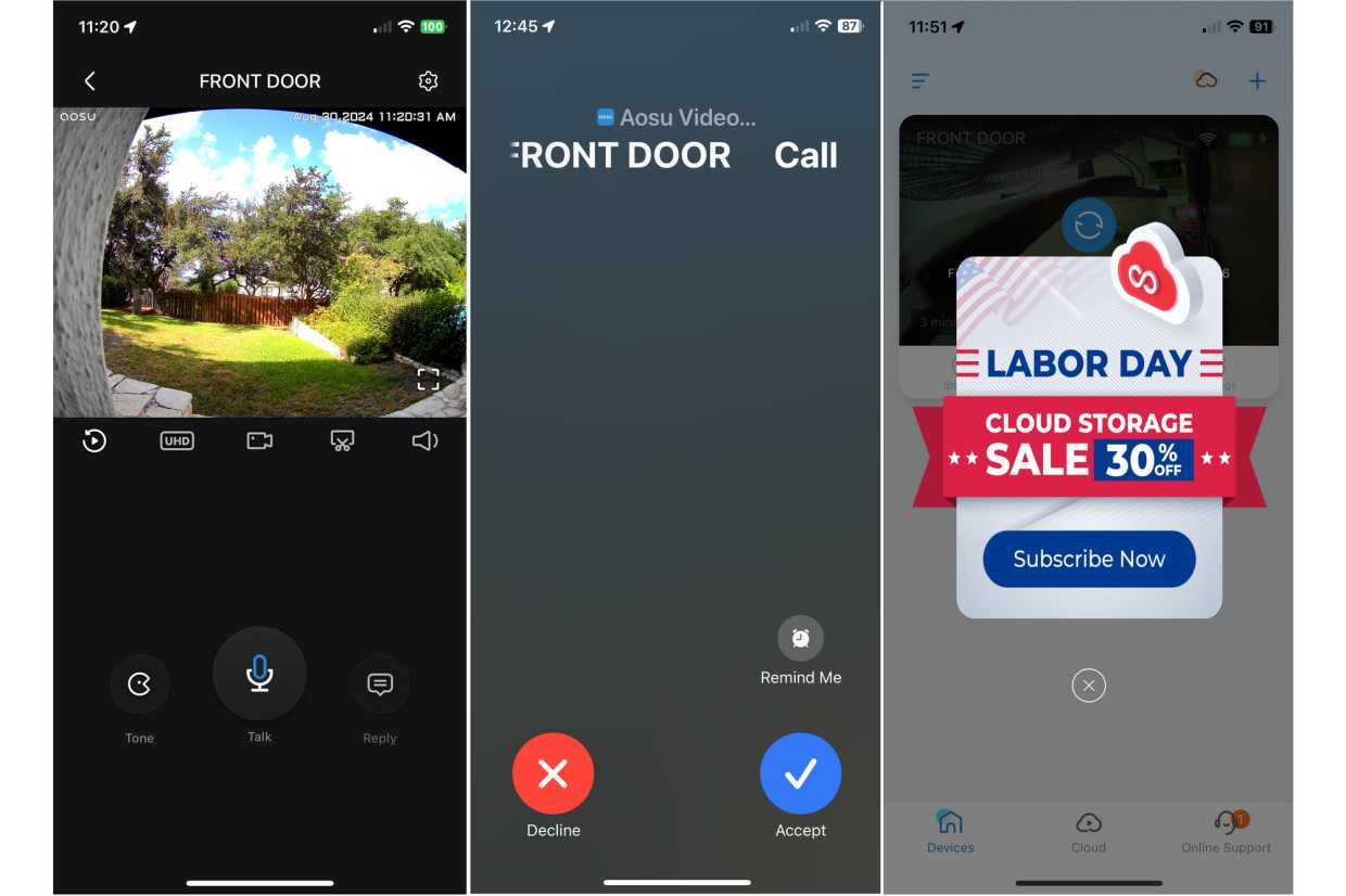 Aosu Video Doorbell Ultra review: Budget-priced porch security | TechHive