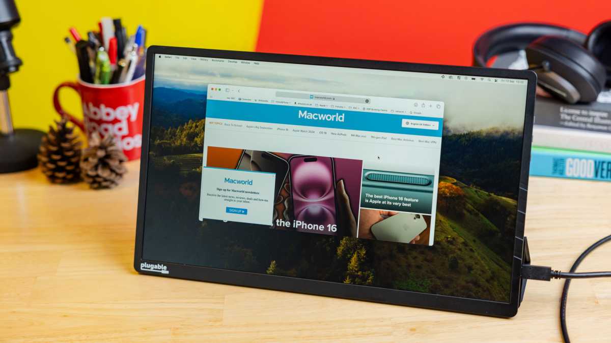 Plugable 15.6-inch USB-C Portable Display review | Macworld