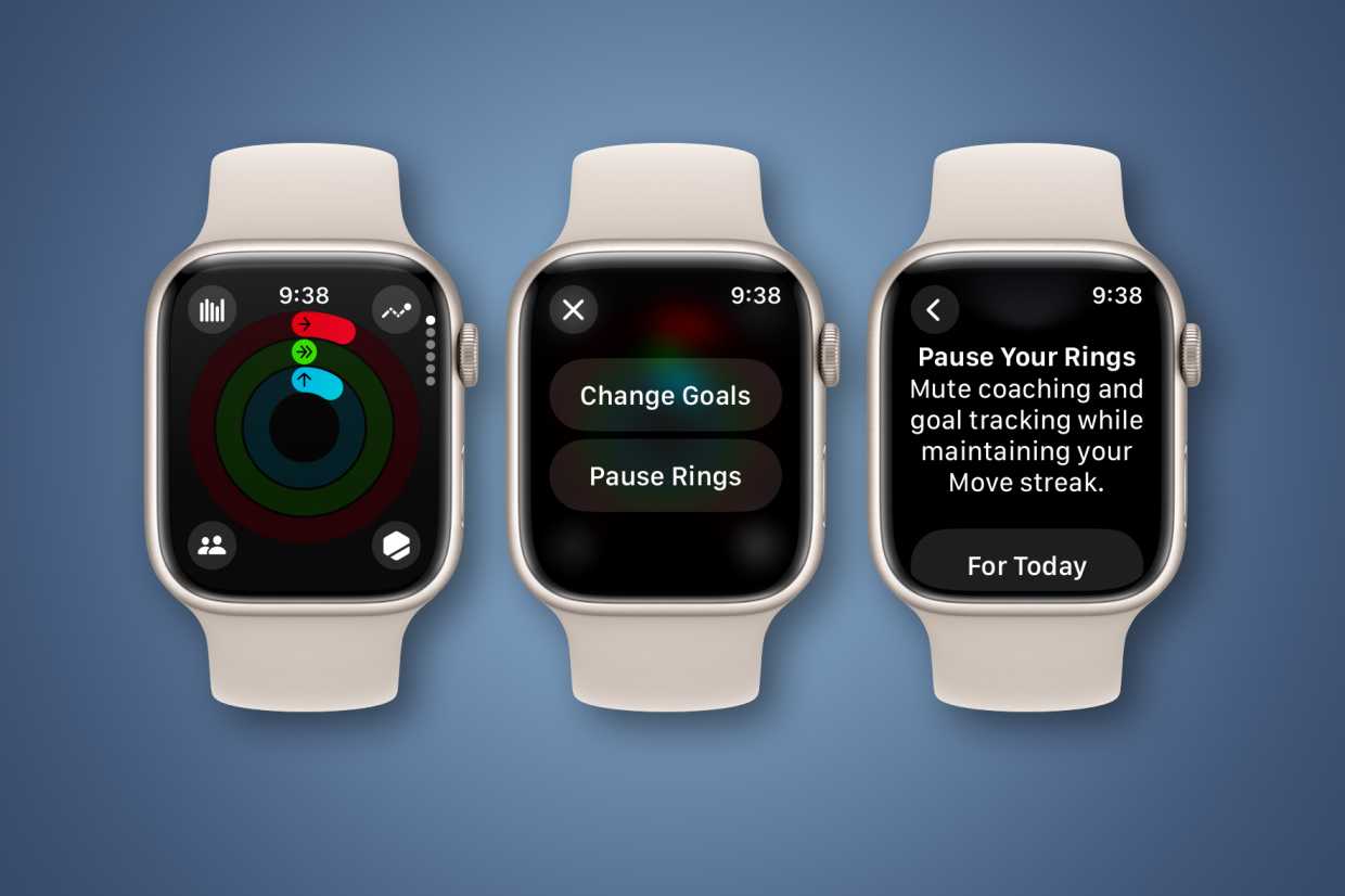 How to pause your Apple Watch activity rings and keep your streaks ...