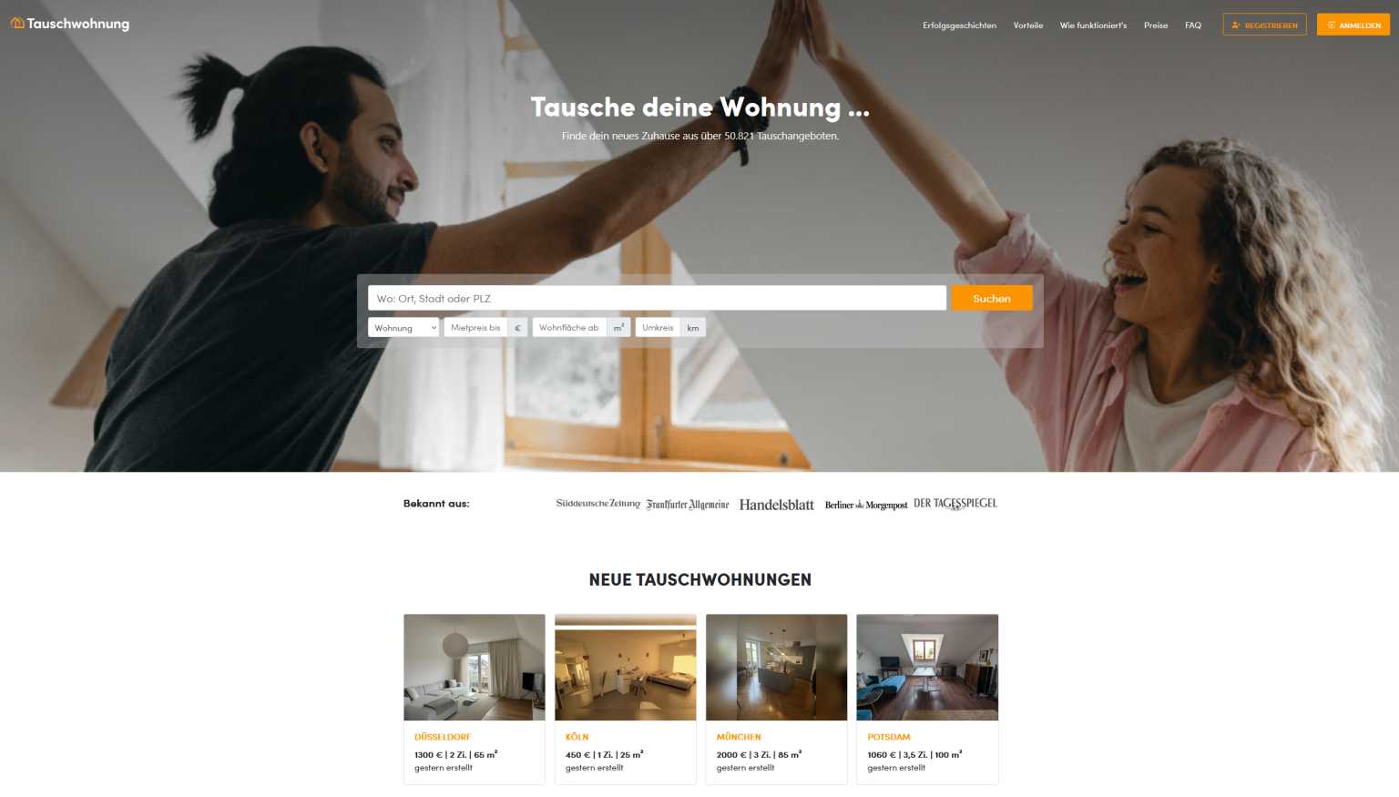 Diese Apps und Webseiten helfen bei der Wohnungssuche – plus: Die ...