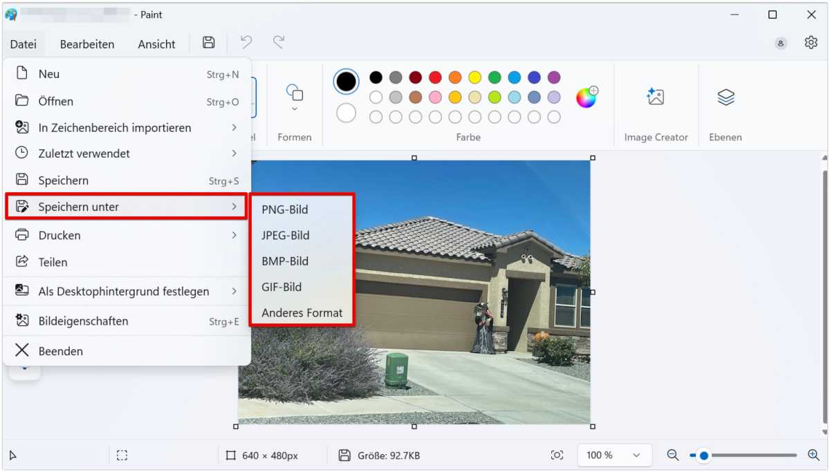 Bilder in PNG-Format erstellen oder umwandeln – so geht’s - PC-WELT