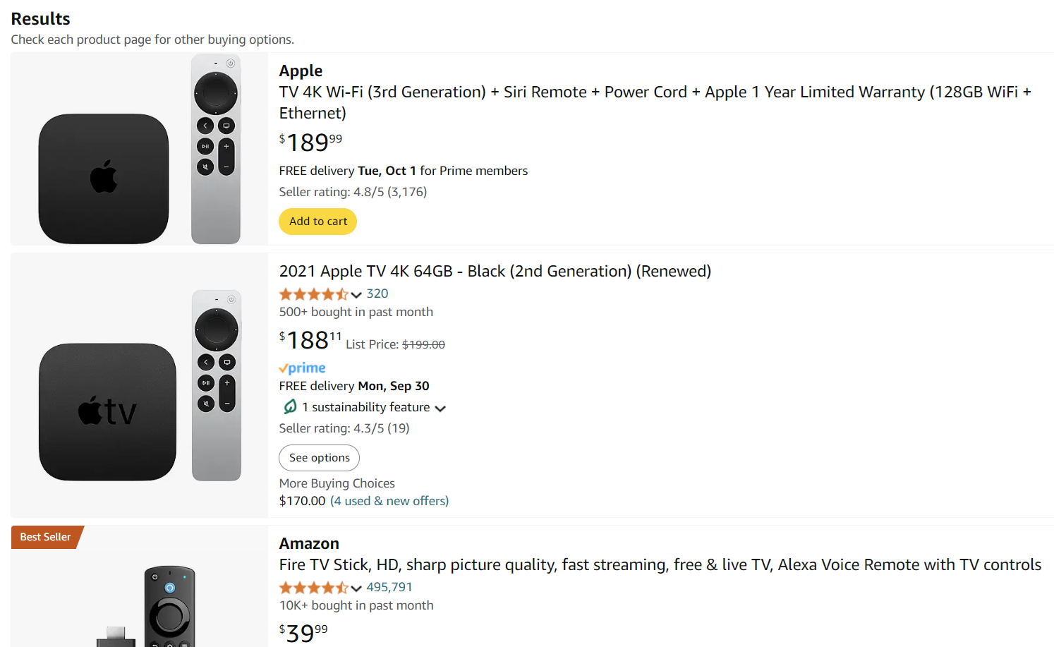 Don't buy an Apple TV from Amazon today | TechHive