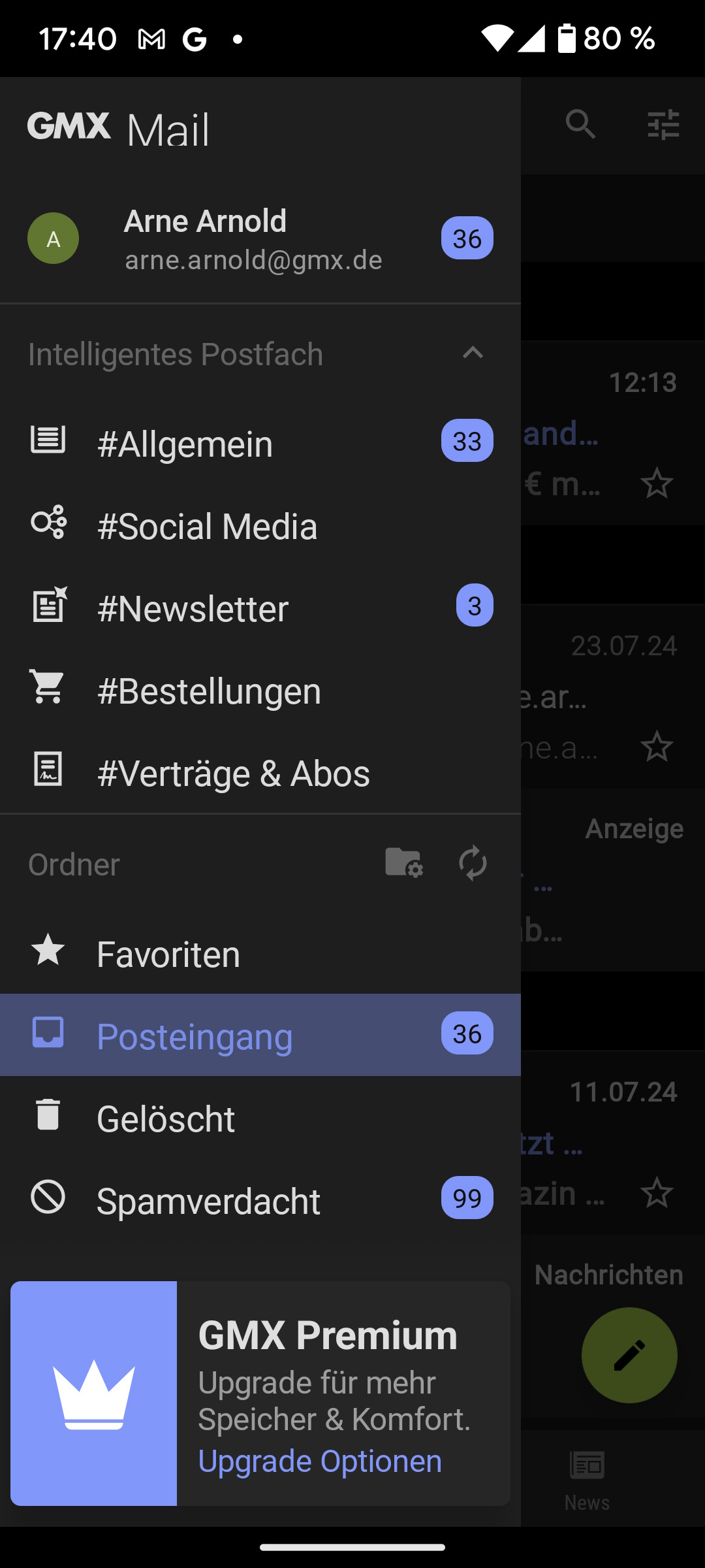GMX und Web.de: So aktivieren Sie die verbesserte Passwortsicherheit ...