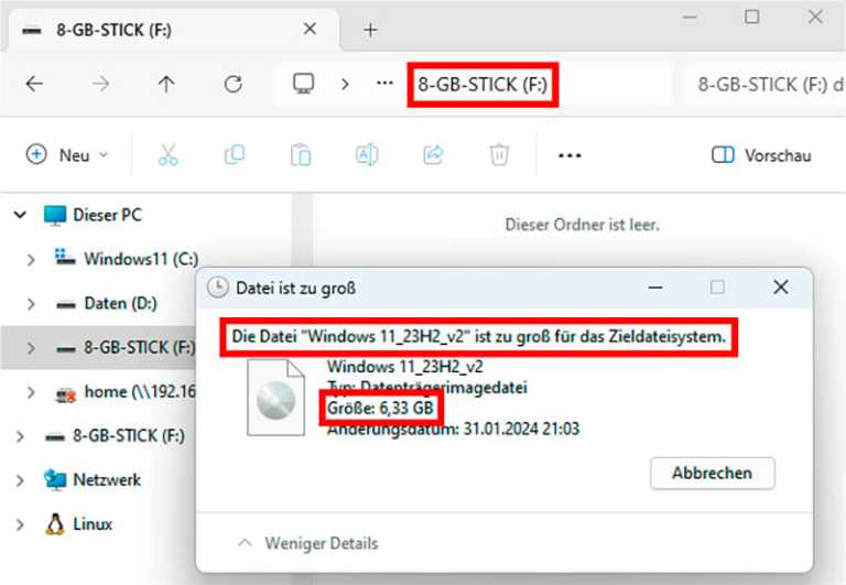 Das richtige Dateisystem für USB-Sticks: so finden Sie es - PC-WELT