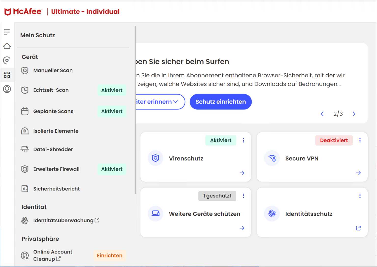 McAfee+ Ultimate im Test: Schützt umfassend, hat aber Schwächen - PC-WELT