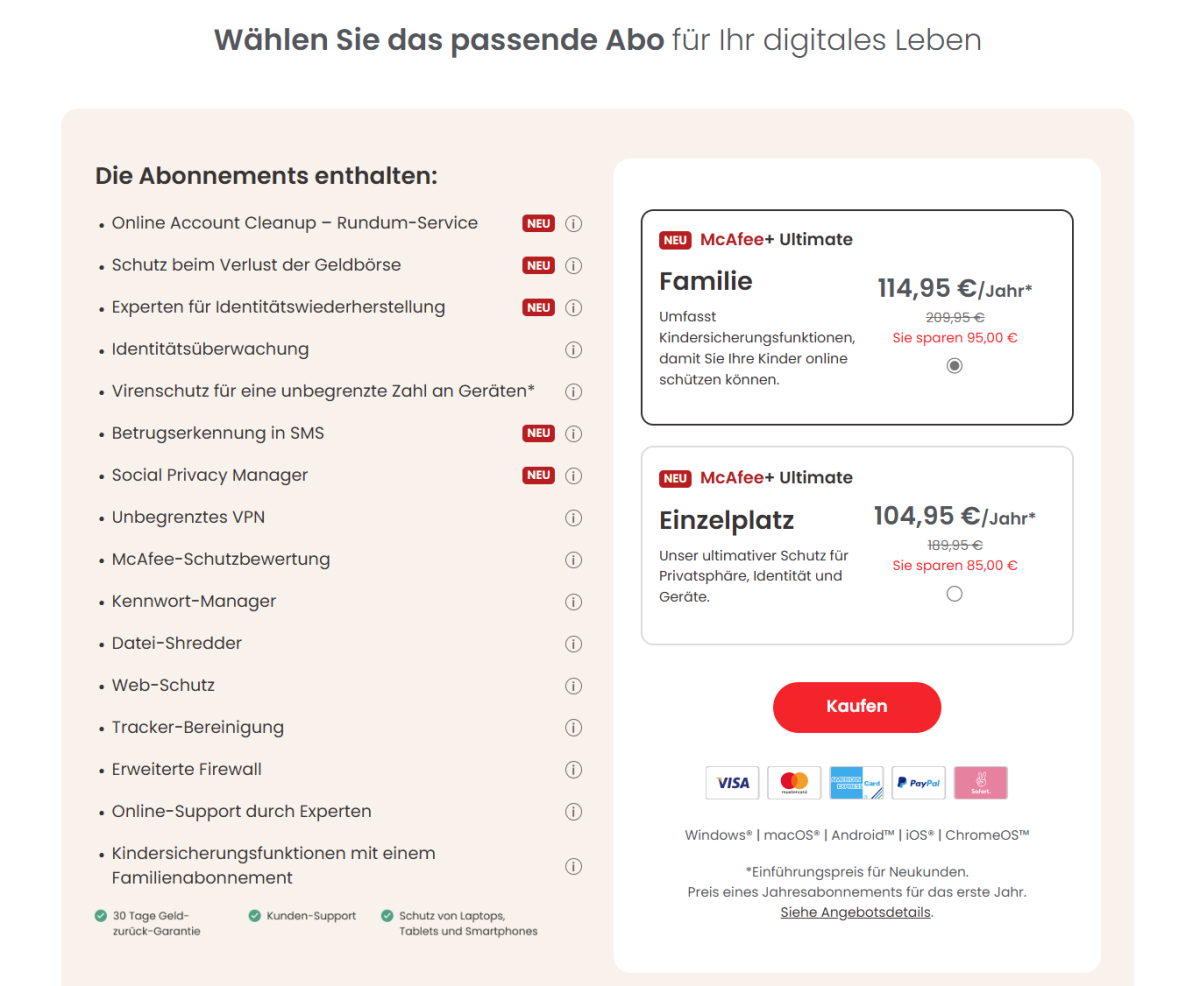 McAfee-Ultimate_Preis