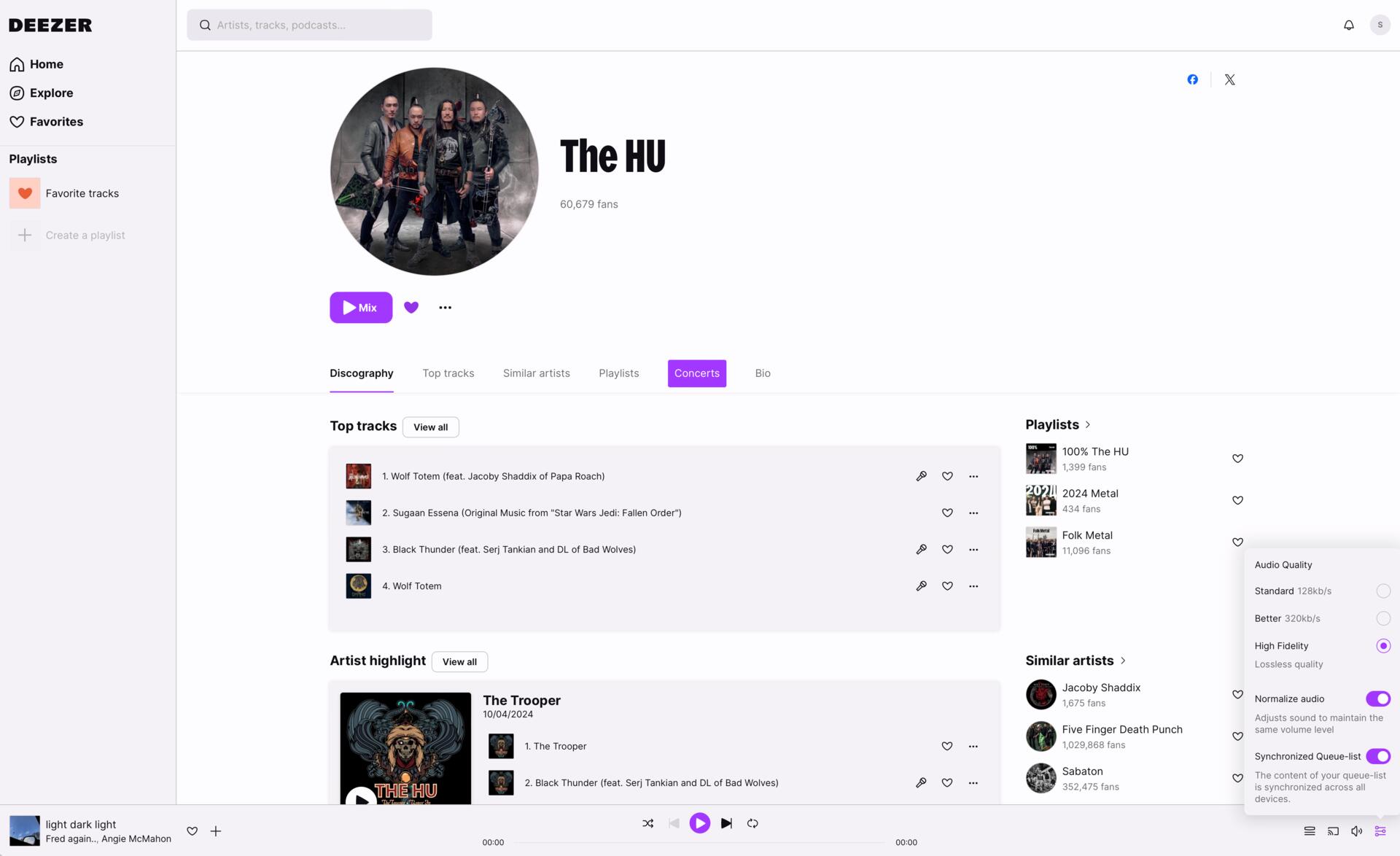 Test: Deezer – okänd musktjänst för alla och ingen - PCforAlla