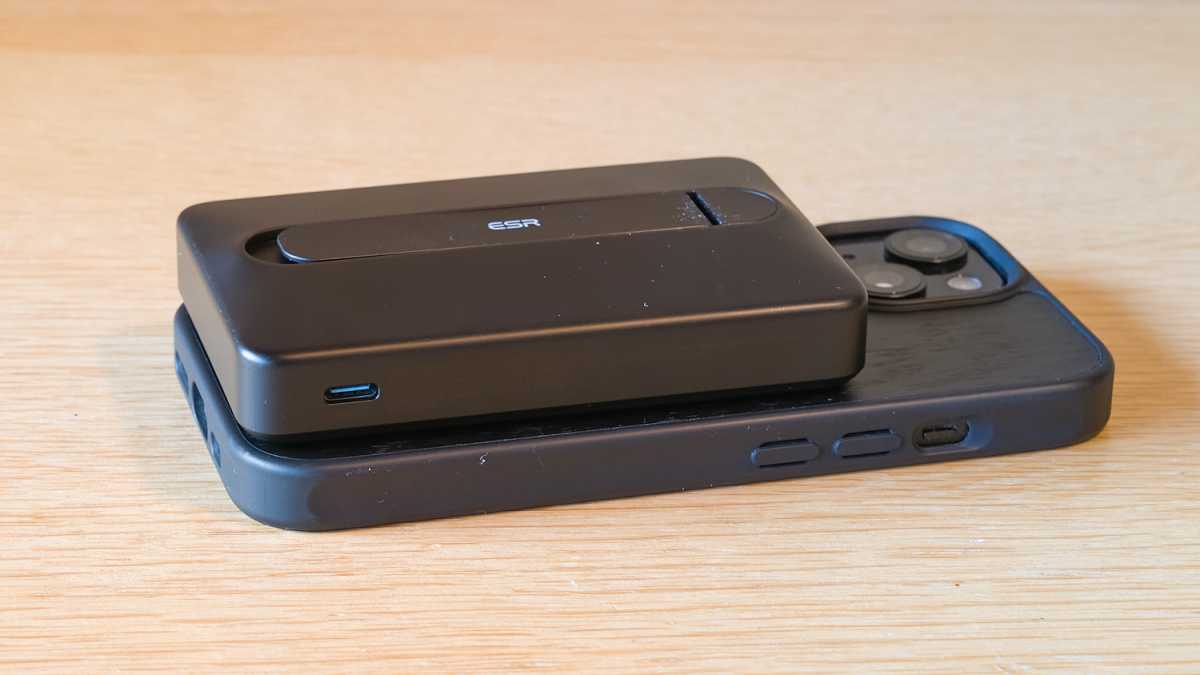 ESR Qi2 Kickstand Power Bank 10K review | Macworld