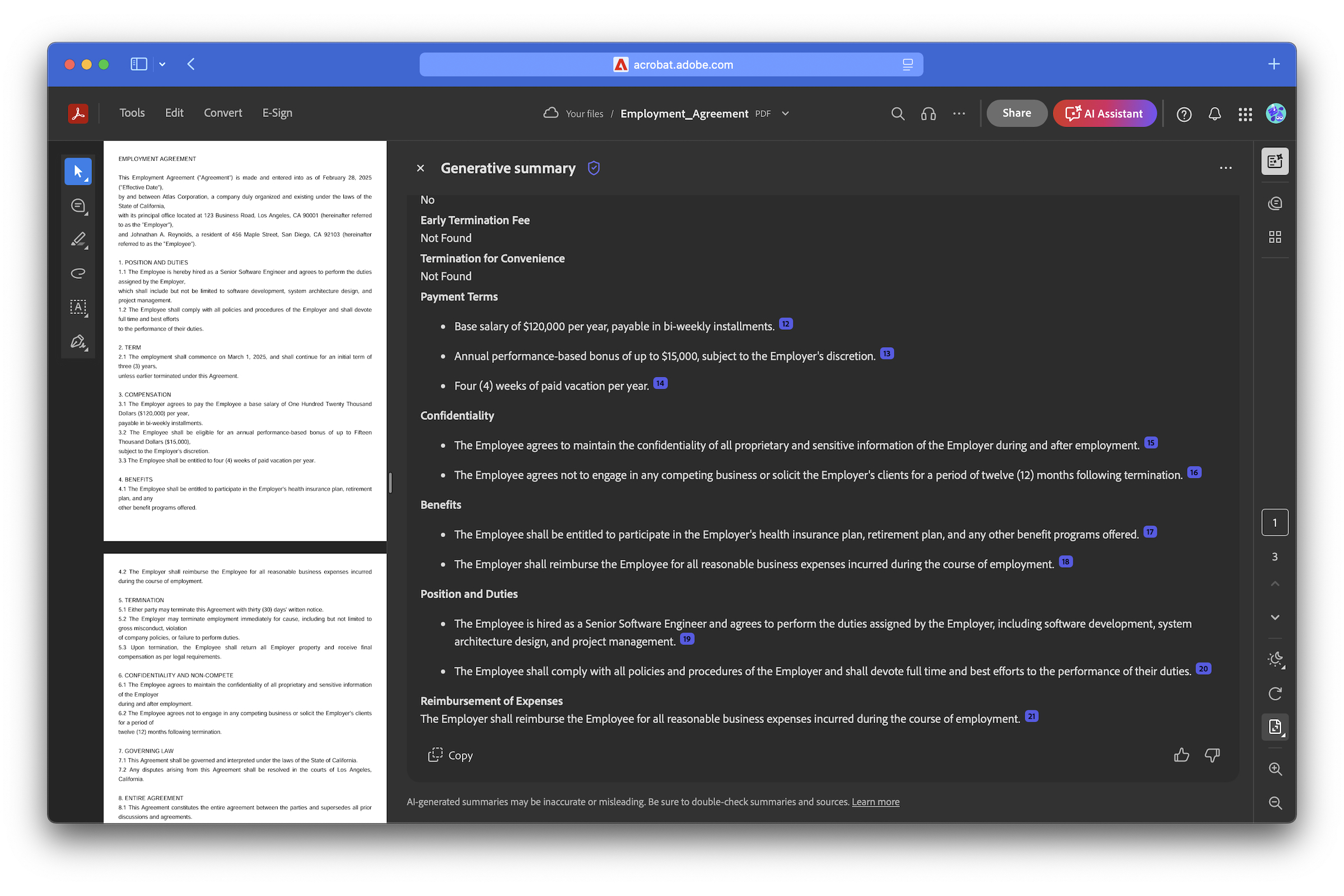 Adobe Acrobat AI vs ChatGPT | Macworld