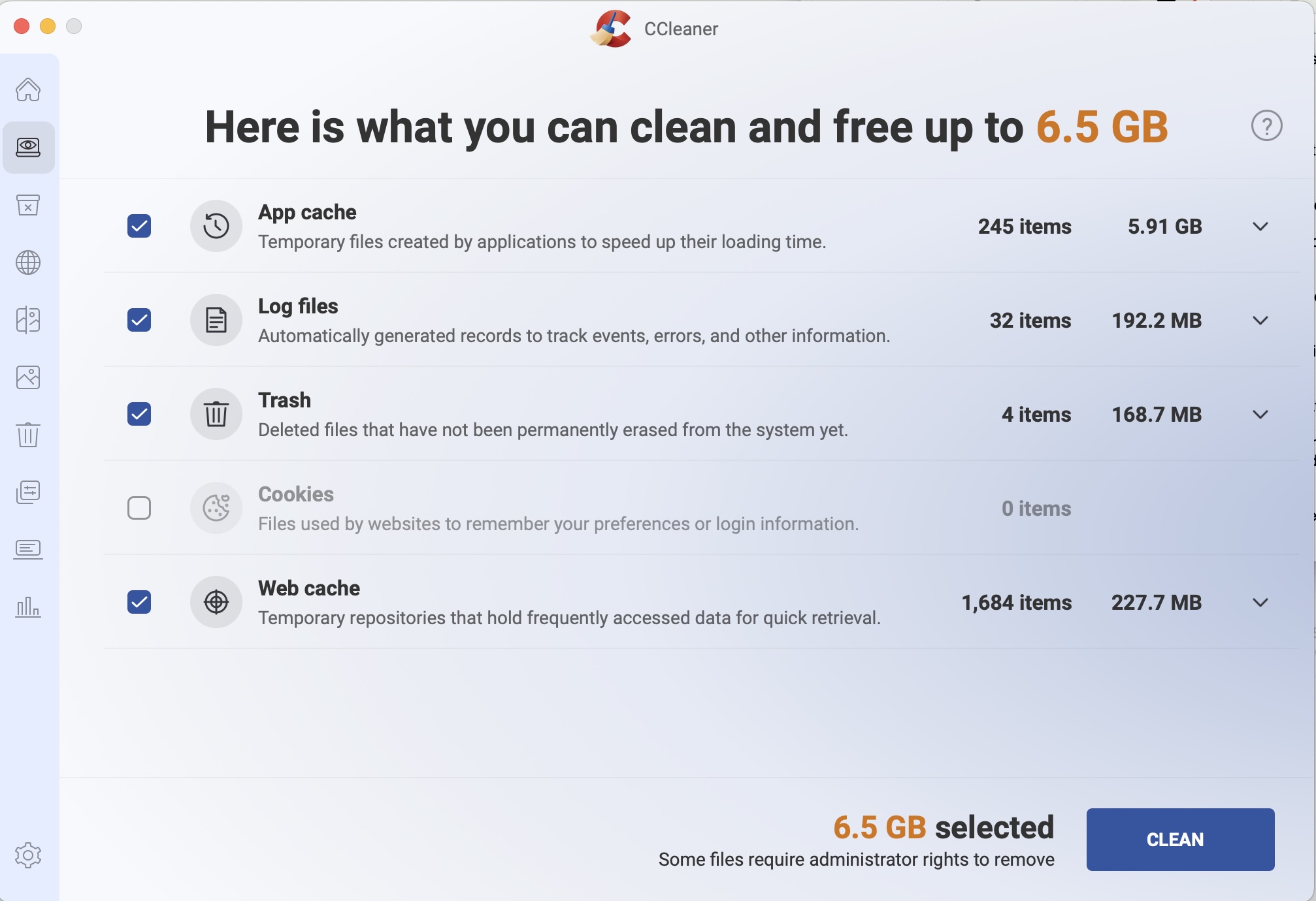 CCleaner review: A flexible Mac utility for clearing clutter | Macworld