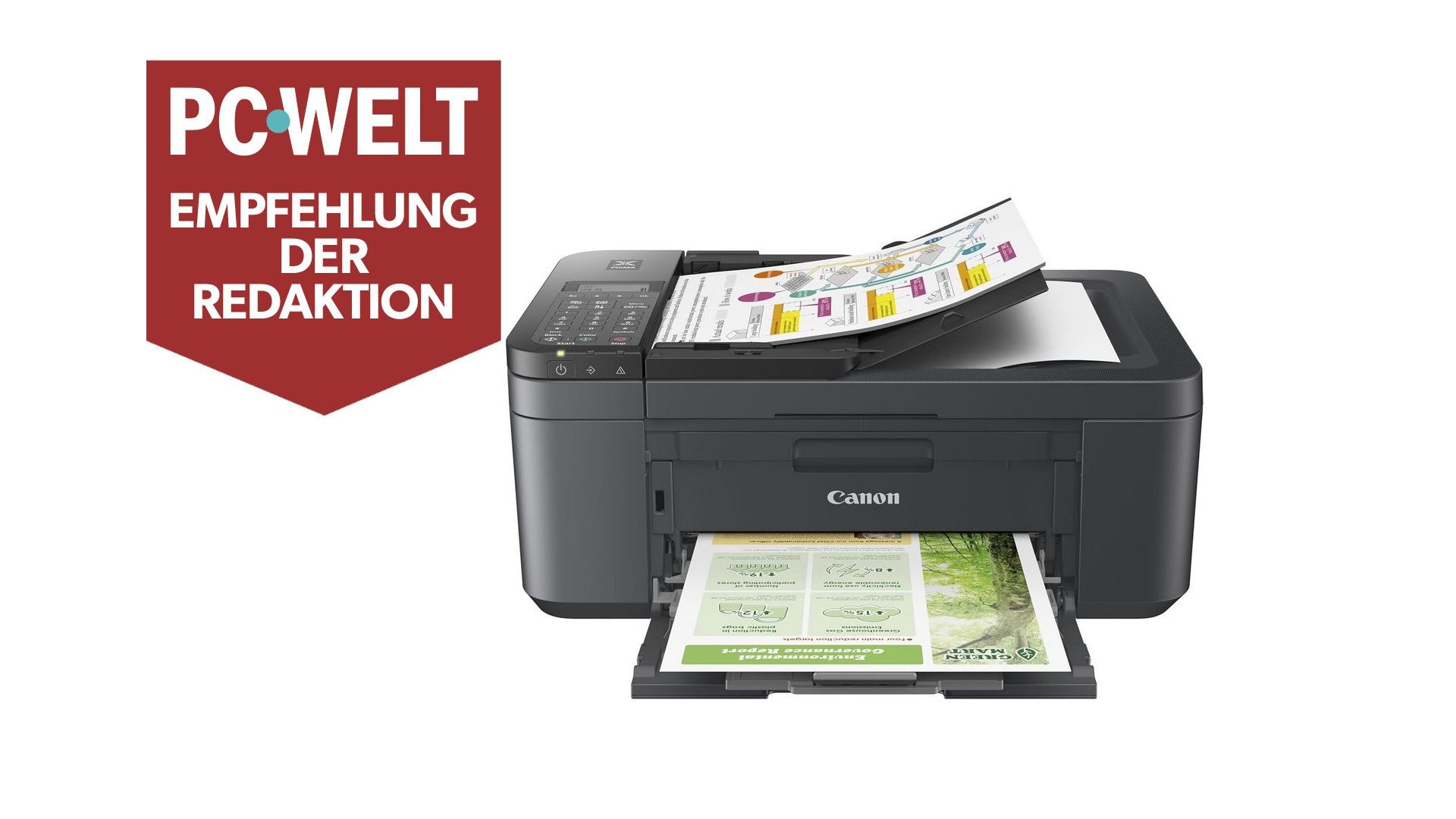 Canon Pixma TR4755i im Test: Sehr günstiger Drucker mit Fax für zu ...