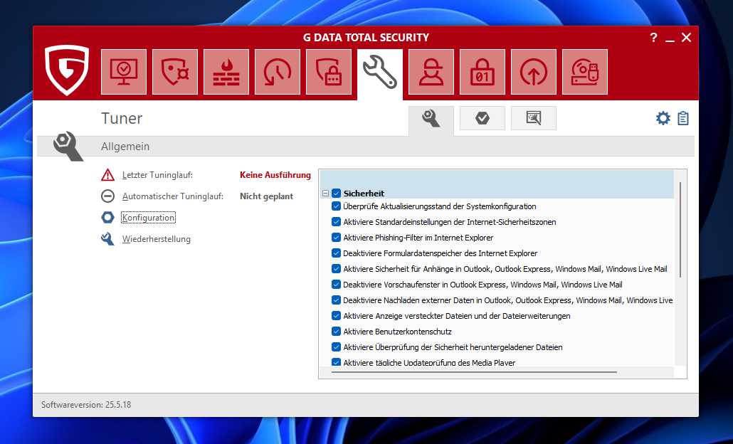 G Data Total Security im Test: Umfassende Ausstattung und starke ...