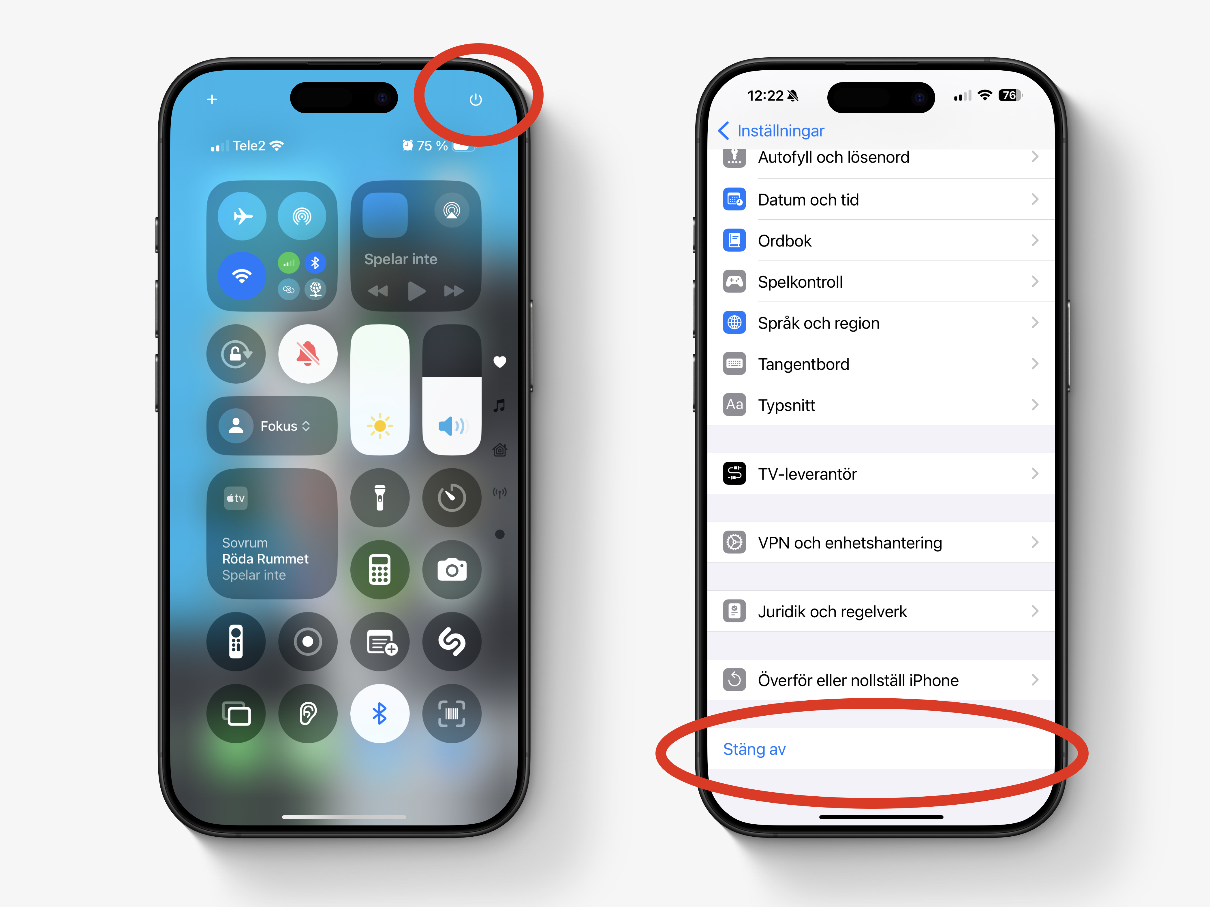 Så stänger du av din Iphone i IOS 18 – fyra sätt Apple inte berättar om ...