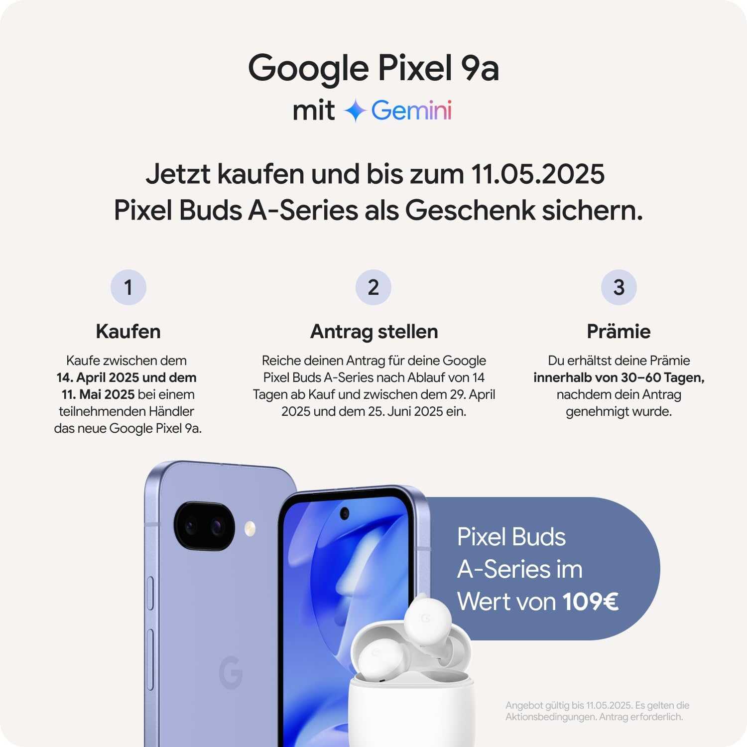 Google Pixel 9a: Jetzt bestellen und gratis Pixel Buds zum Kauf erhalten - PC-WELT