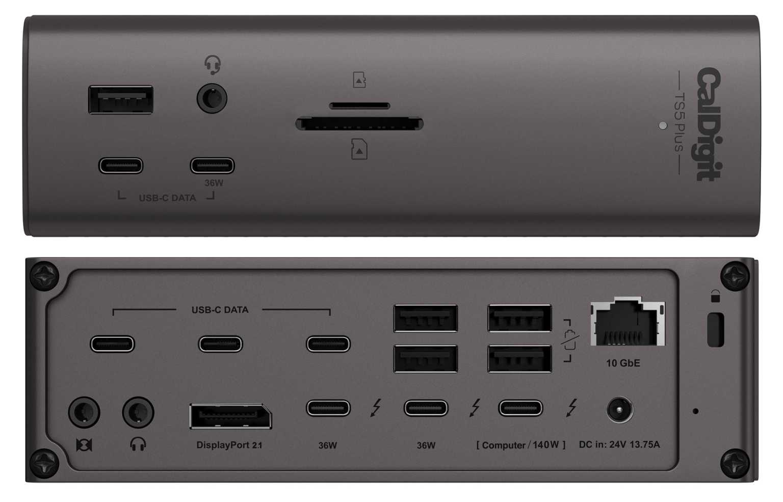 CalDigit TS5 Plus review: A top-end dock stuffed with top-end ports ...