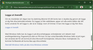 Logga ut från Microsoft-konton – på distans - PCforAlla