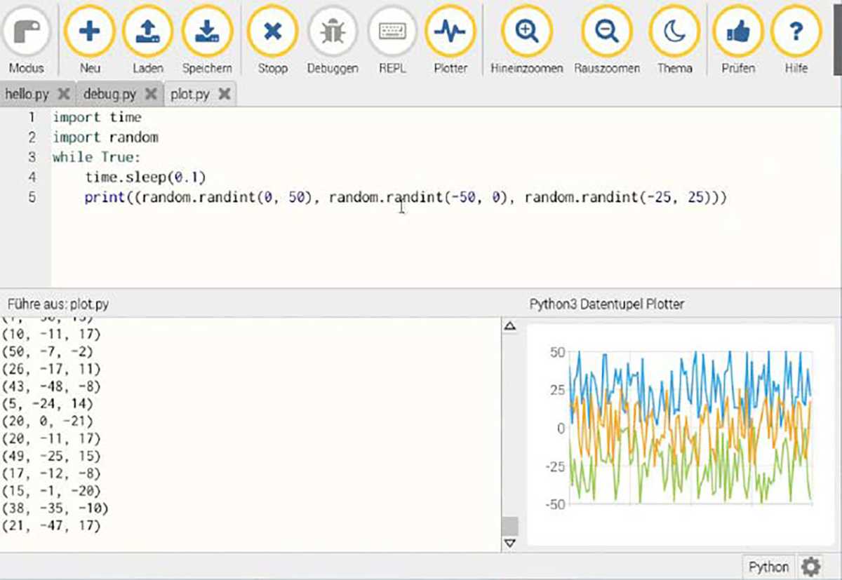 Mu: So funktioniert der Mini-Editor für Python-Projekte - PC-WELT