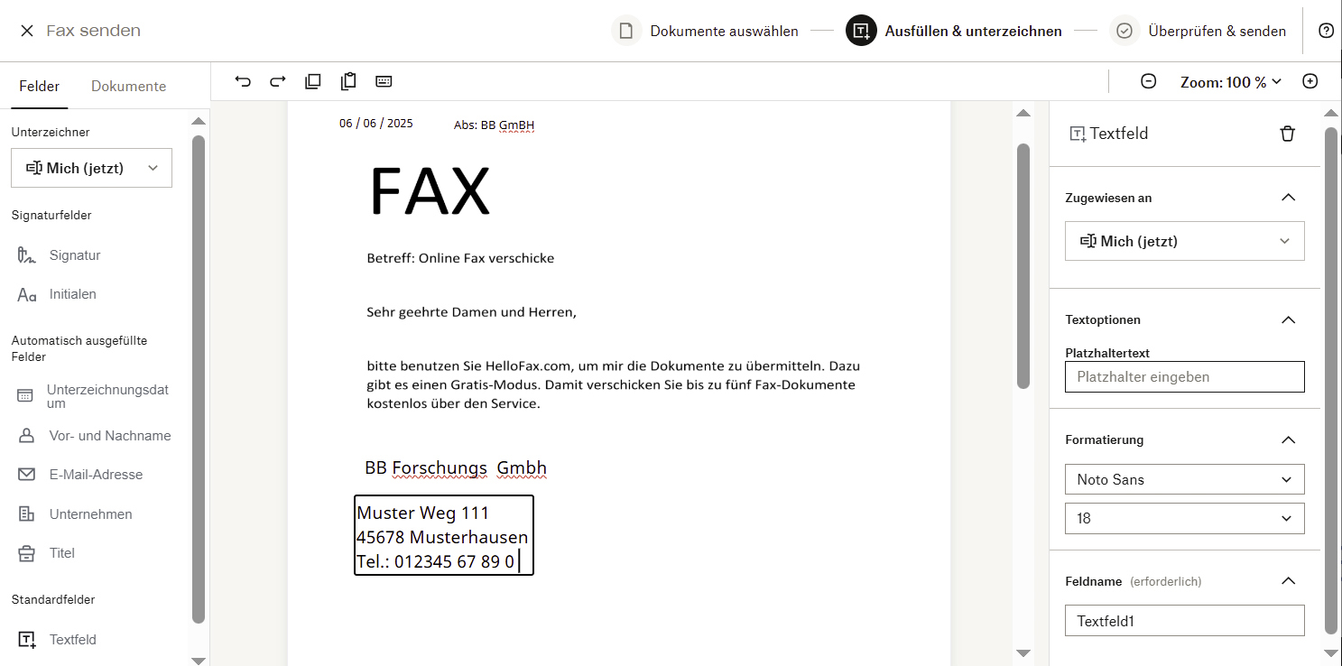 So versenden Sie Dokumente gratis übers Internet als Fax - PC-WELT