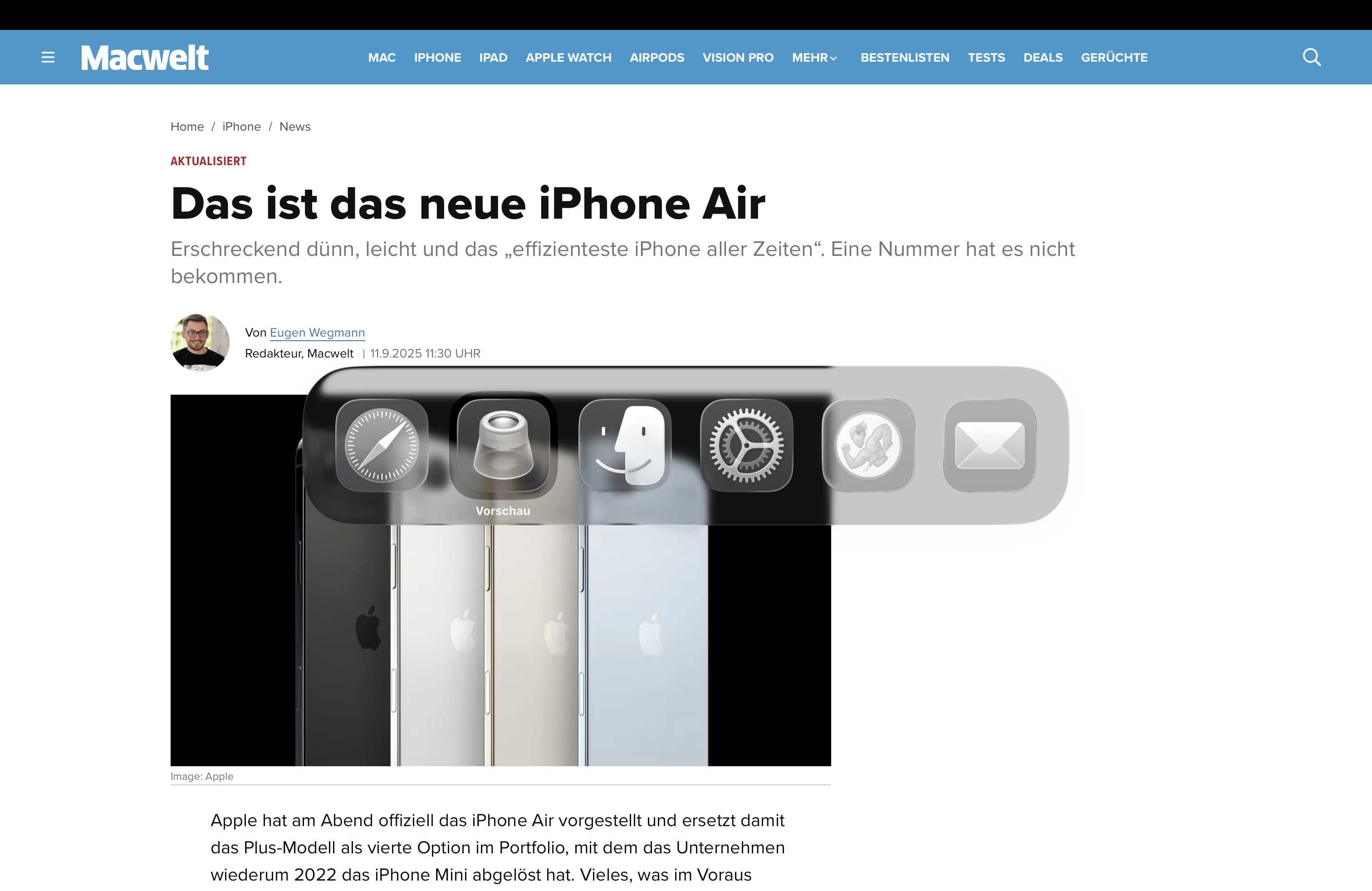 Liquid Glass – das neue Erscheinungsbild von macOS 26 Tahoe - Macwelt