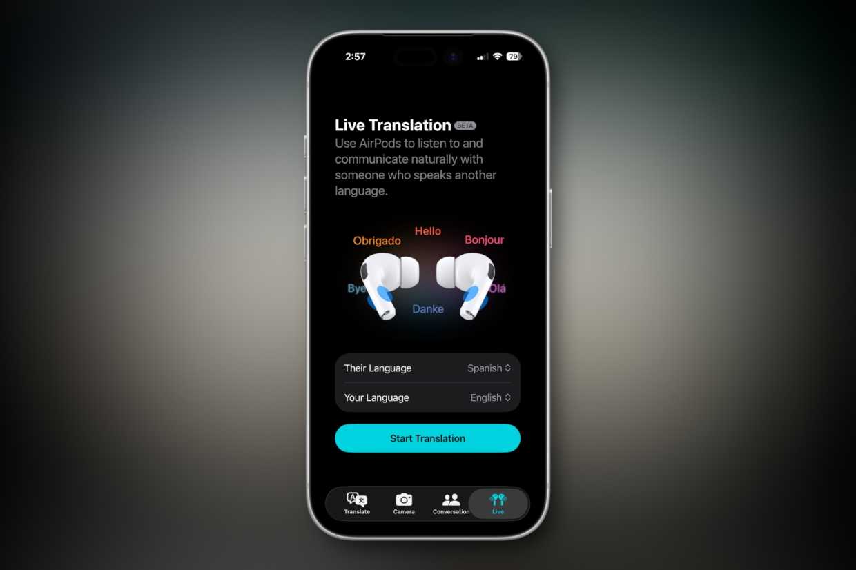 Live translation in iOS 26: How it works and where to find it | Macworld