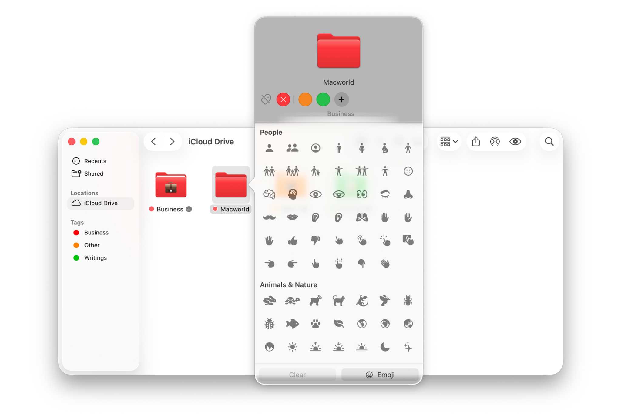 How to customize folders in macOS Tahoe: Emojis, colors, and more ...