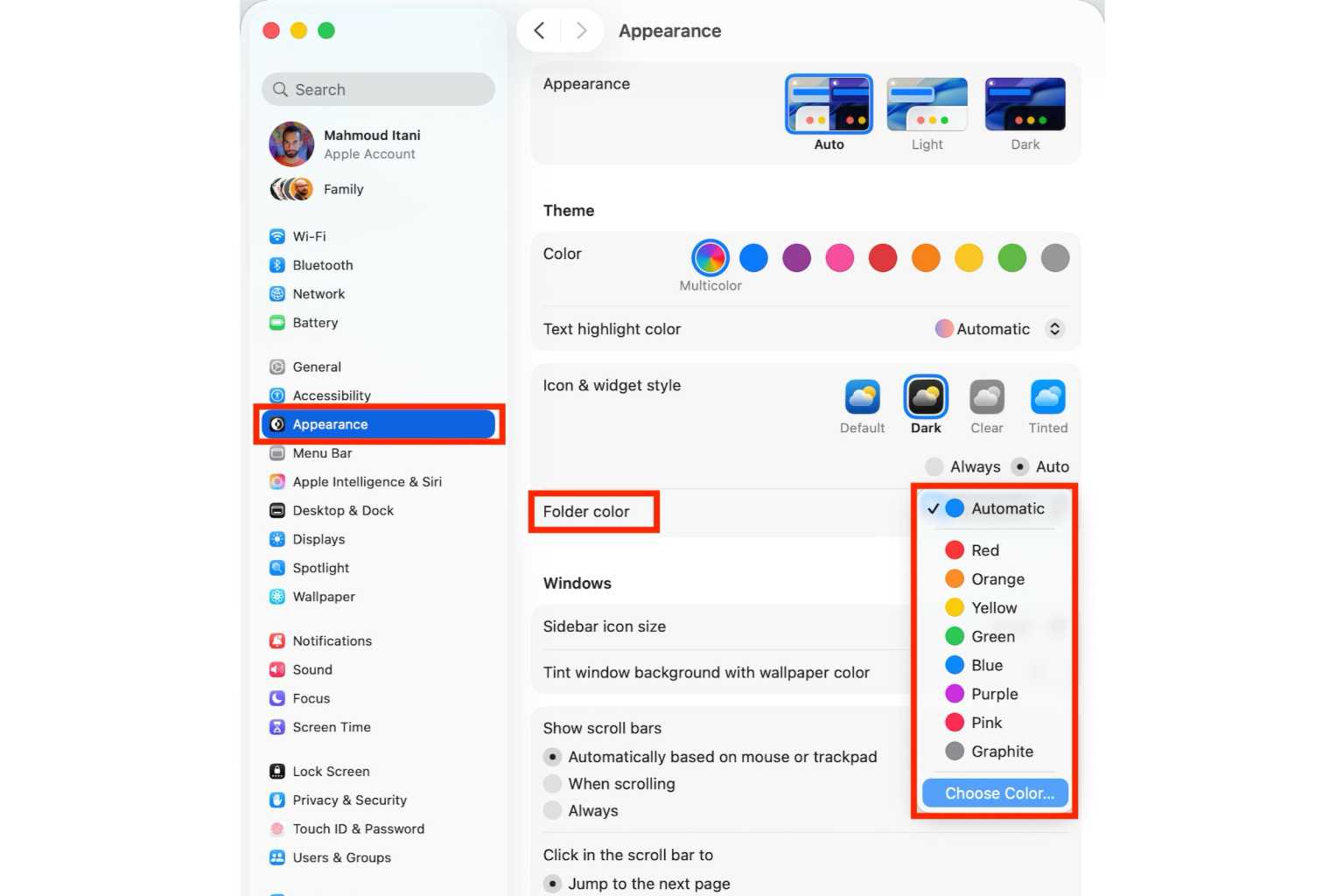 How to customize folders in macOS Tahoe: Emojis, colors, and more ...