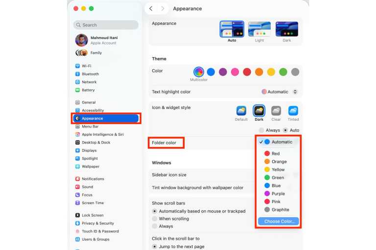 How to customize folders in macOS Tahoe: Emojis, colors, and more ...