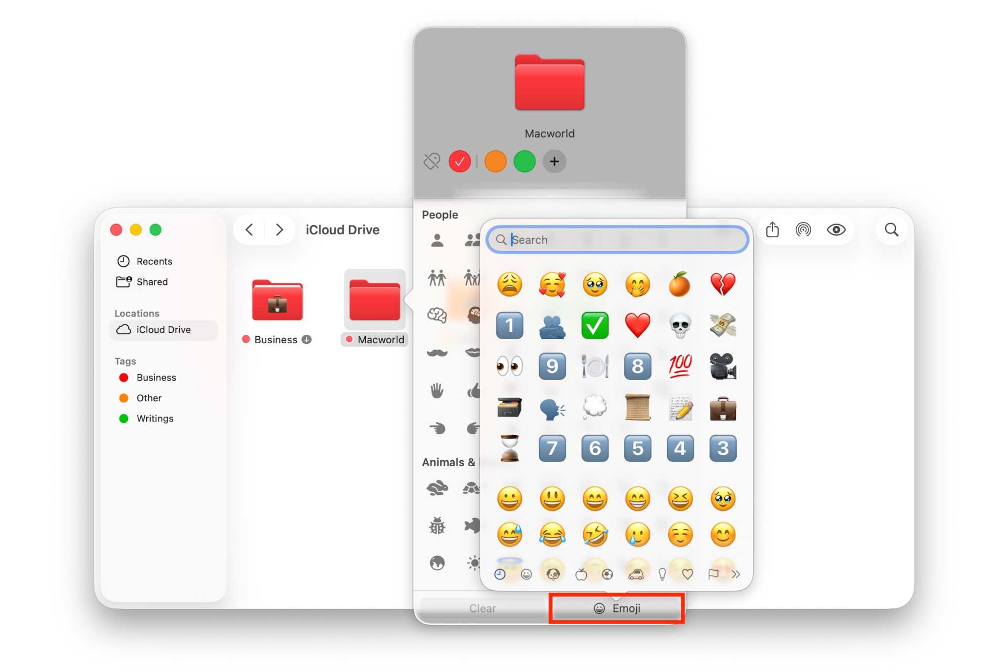 How to customize folders in macOS Tahoe: Emojis, colors, and more ...