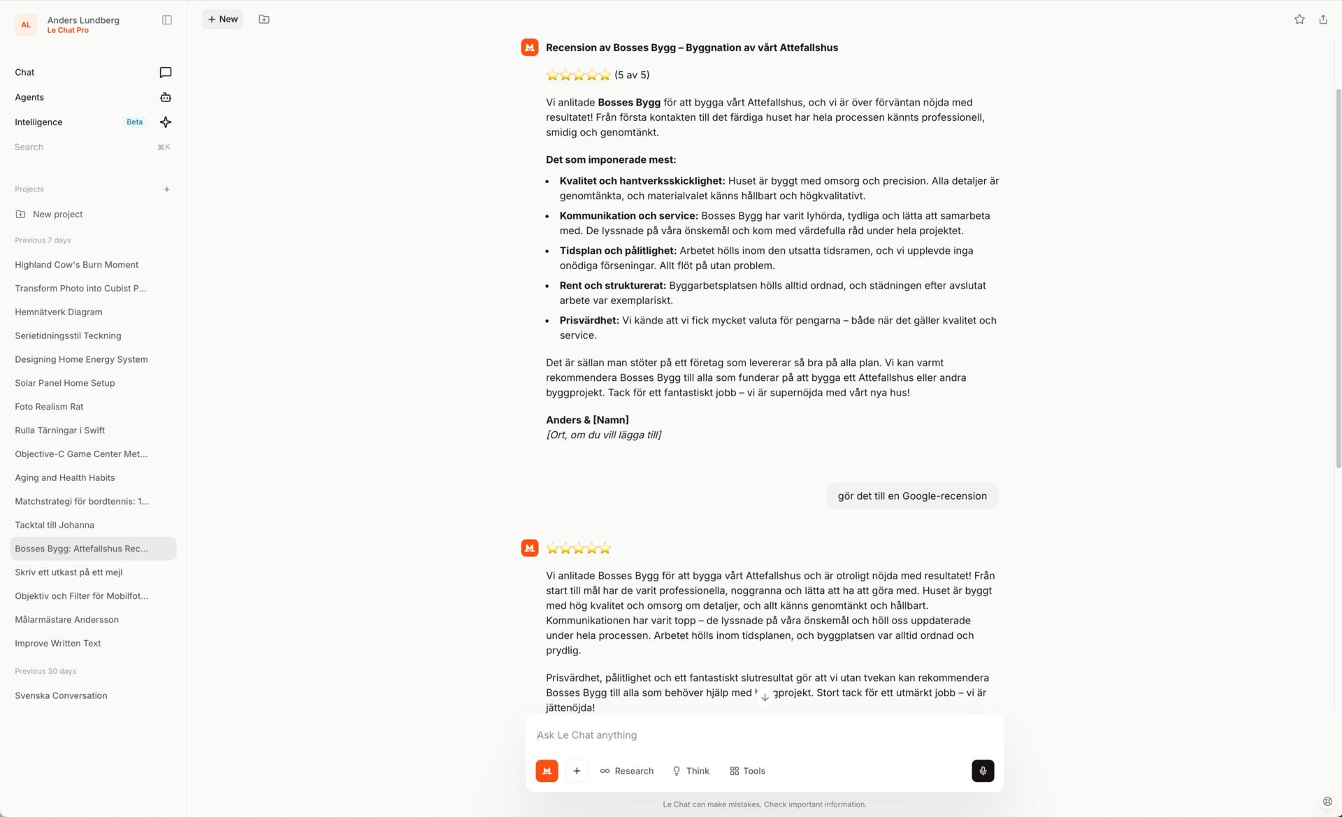 Test: Le Chat Pro – en förvånansvärt kompetent AI-chattbot - PCforAlla