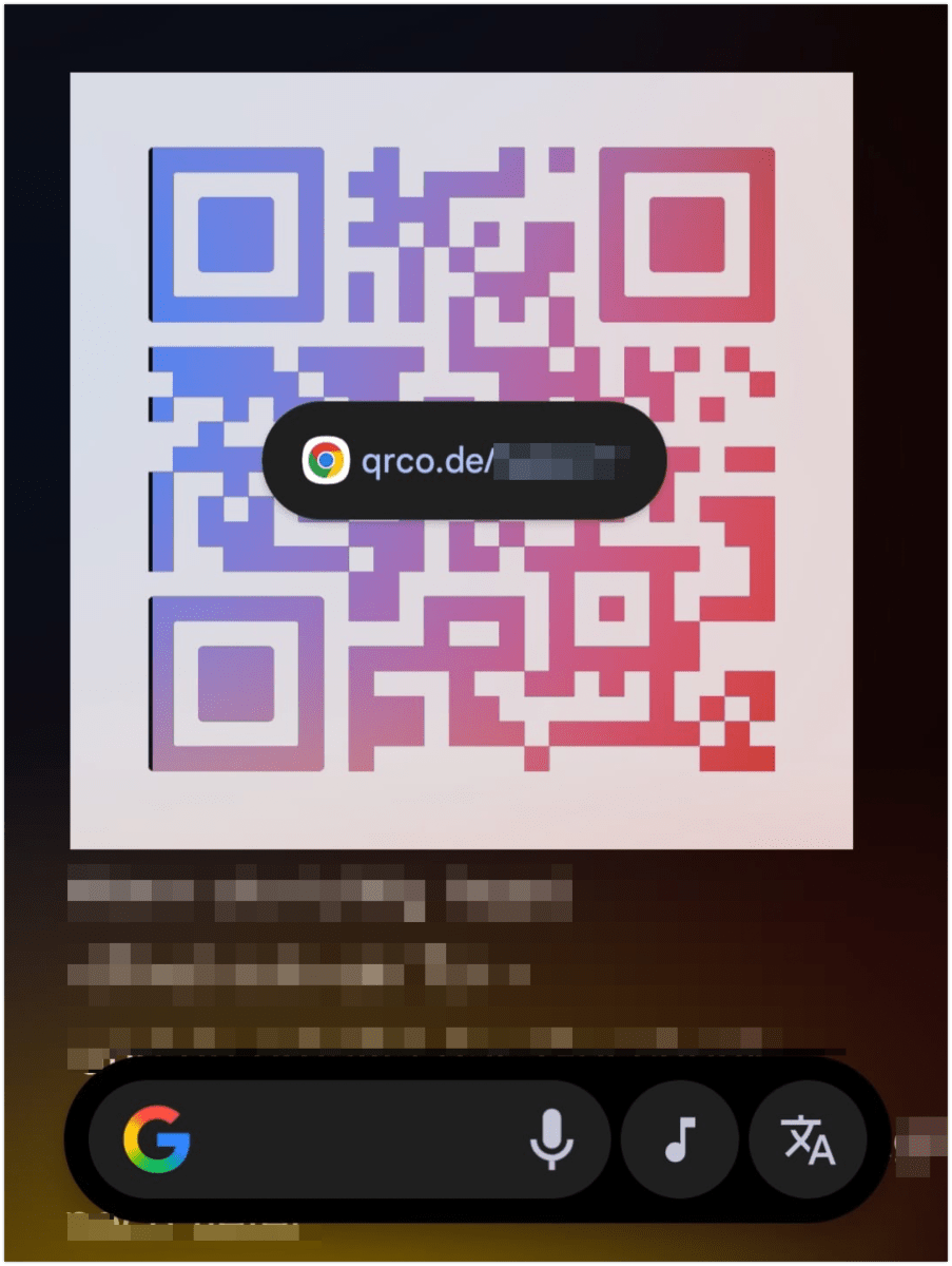 QR-Code auf dem Smartphone-Display scannen ohne zweites Gerät: So geht ...