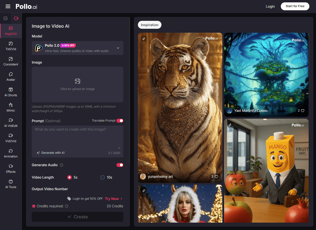 Master Pollo AI Video Generator: How to Create Videos from Image and ...