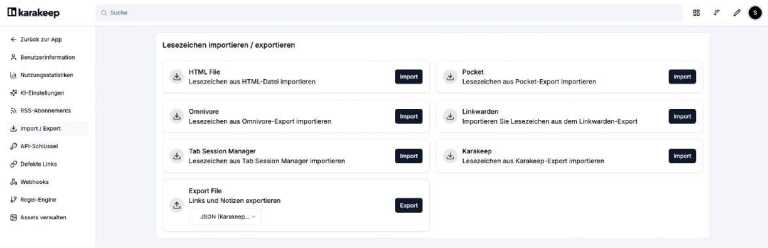 Karakeep: Lesezeichen, Webseiten und Notizen zentral speichern - PC-WELT