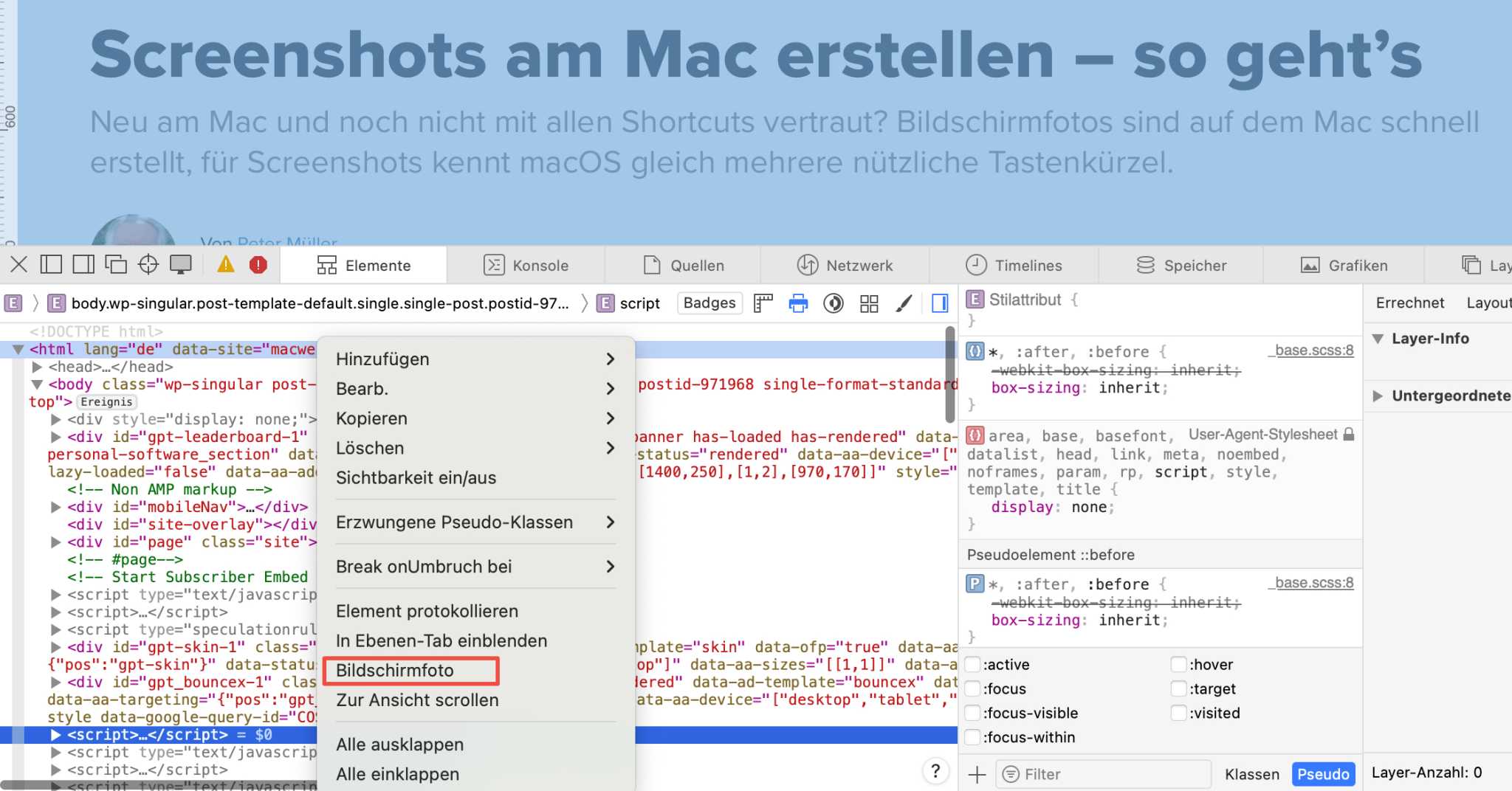 Screenshots am Mac erstellen – so geht's - Macwelt
