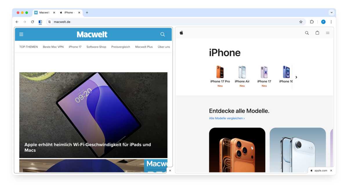 Neue Funktion in Chrome lässt Sie Safari vergessen - Macwelt